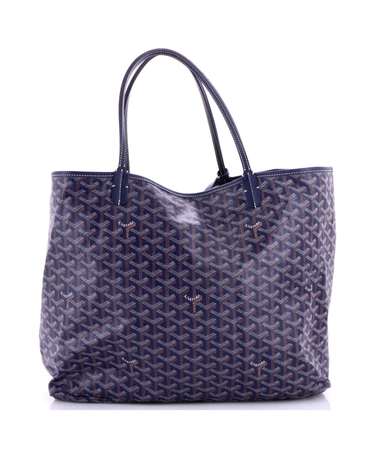 Click here for Pre-Owned Goyard Gm Saint Louis Tote Coated Canvas... prices