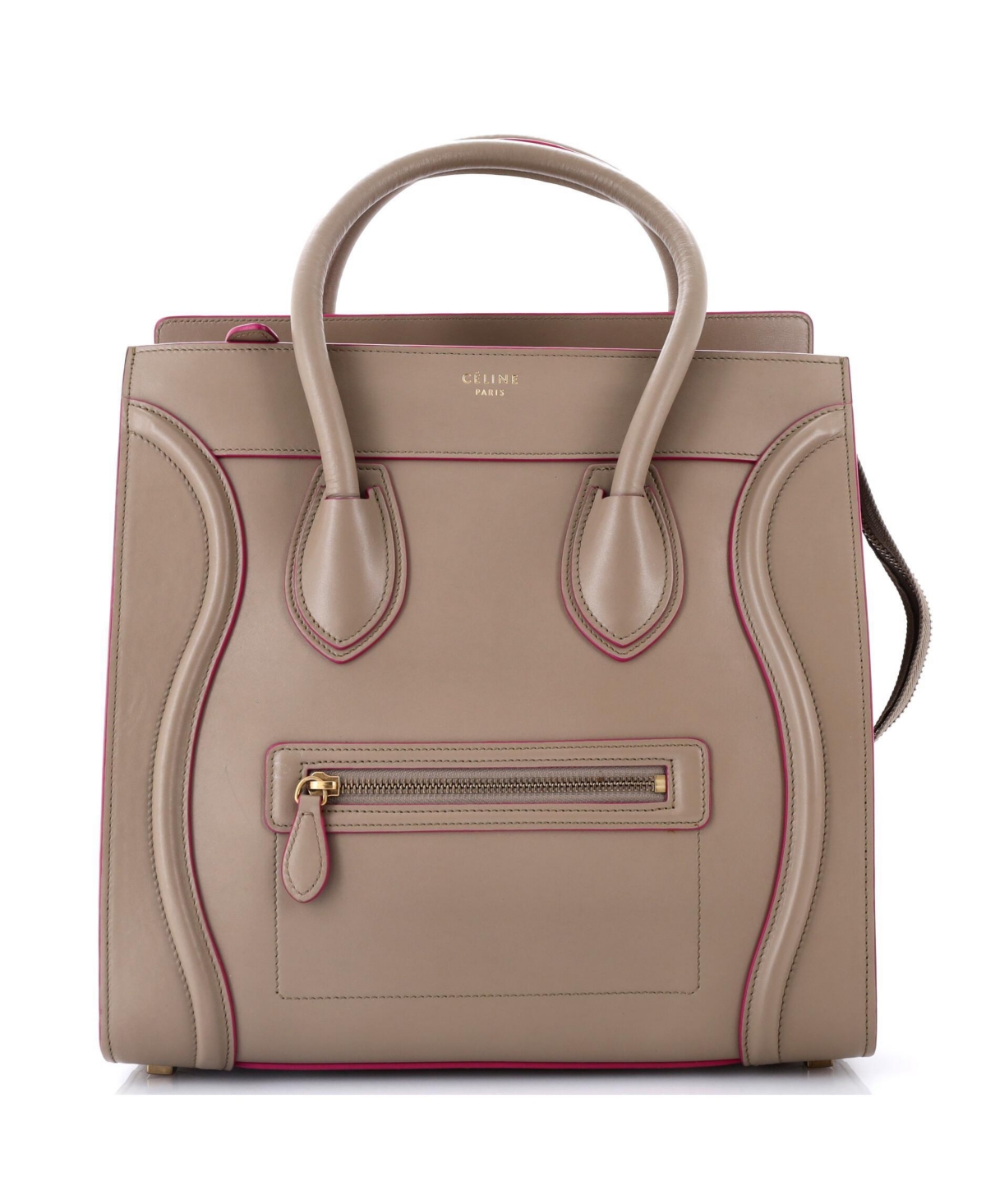 Click here for Pre-Owned Celine Mini Luggage Bag Smooth Leather -... prices