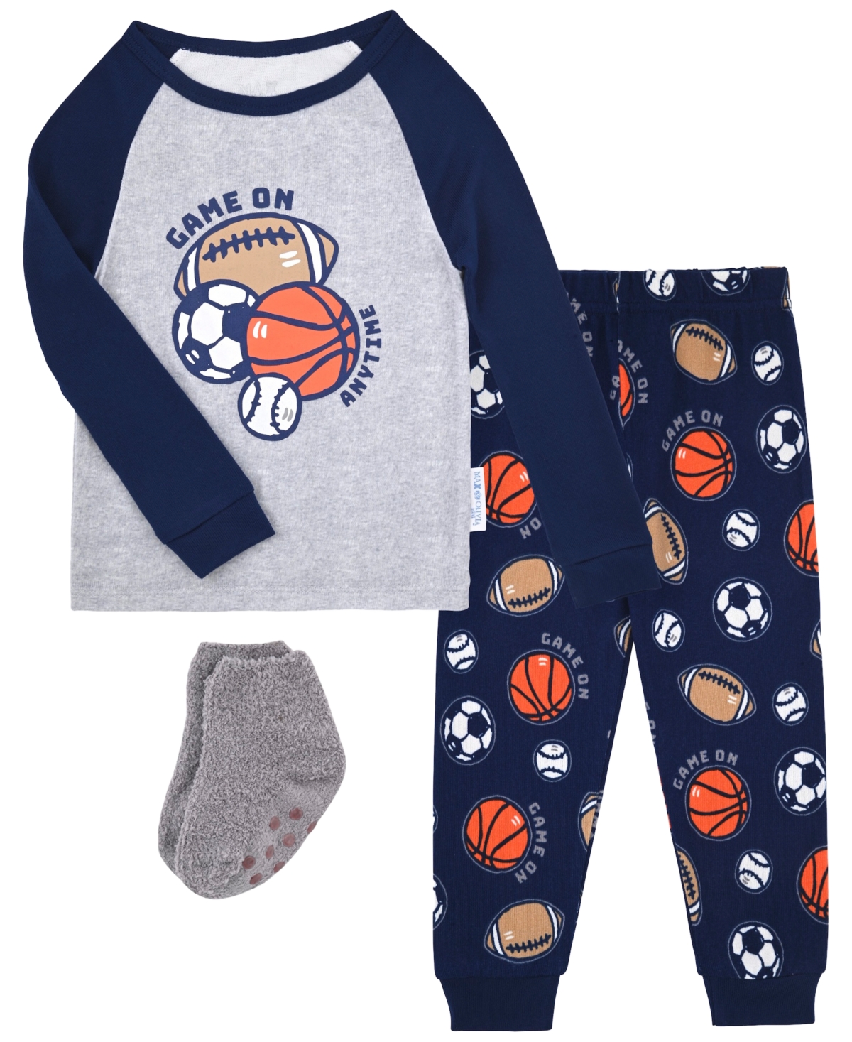Click here for Max & Olivia Boys 12M-5T Game Day Sport Ball Pajam... prices