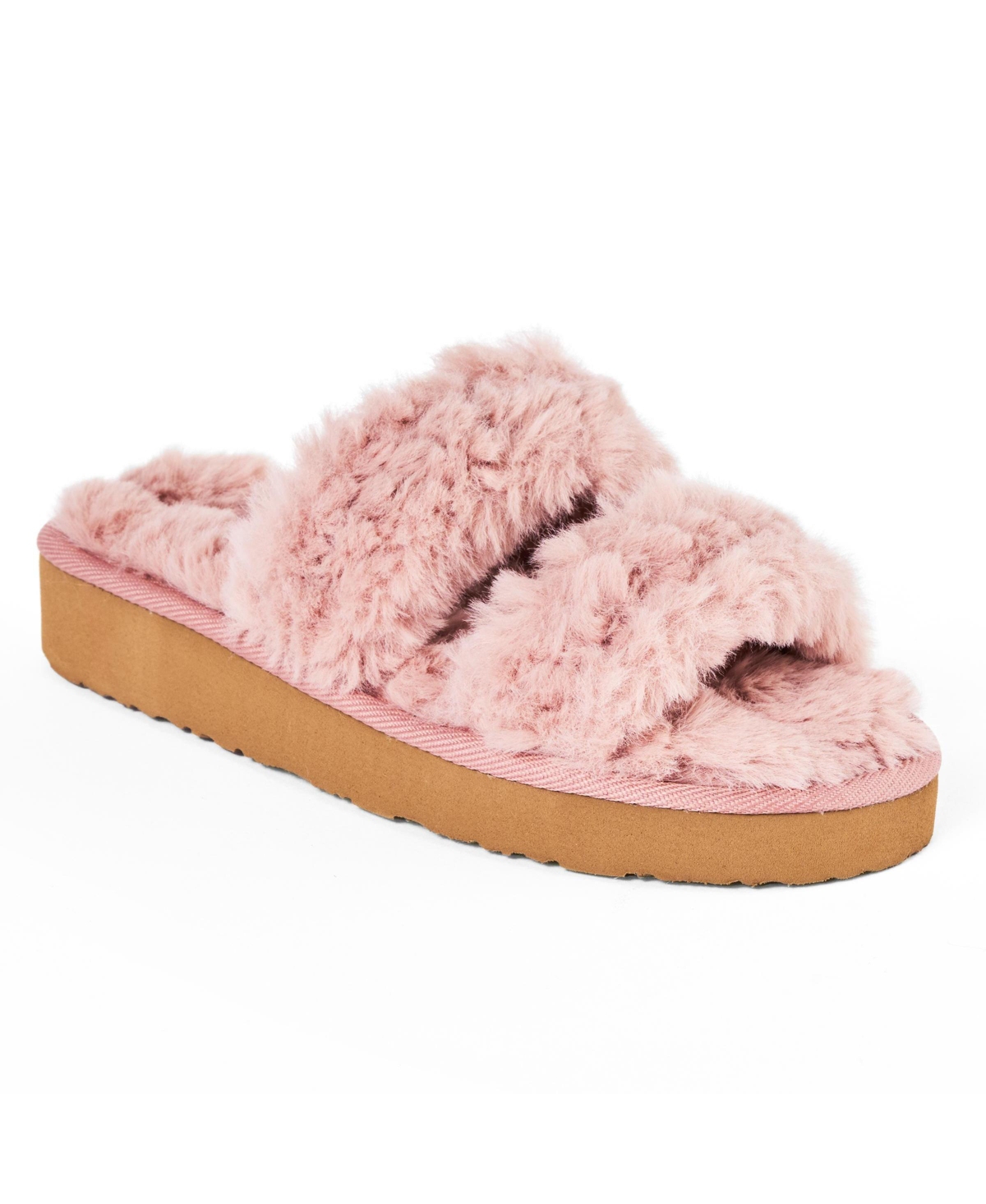Click here for Minnetonka Womens Teddy Two Band Faux Fur Slippers... prices