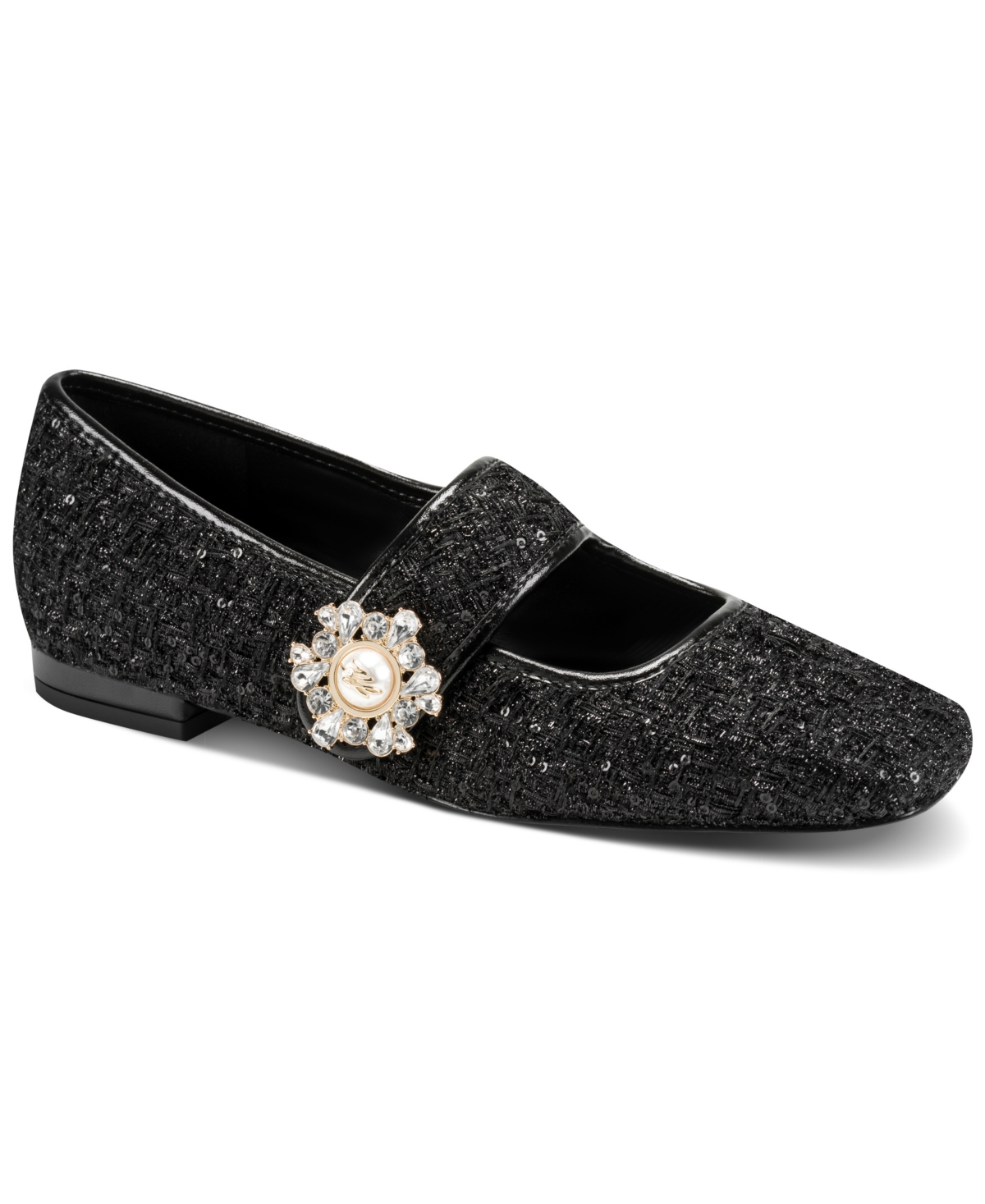 Click here for Karl Lagerfeld Paris Womens Mary Jane Flats - Embe... prices