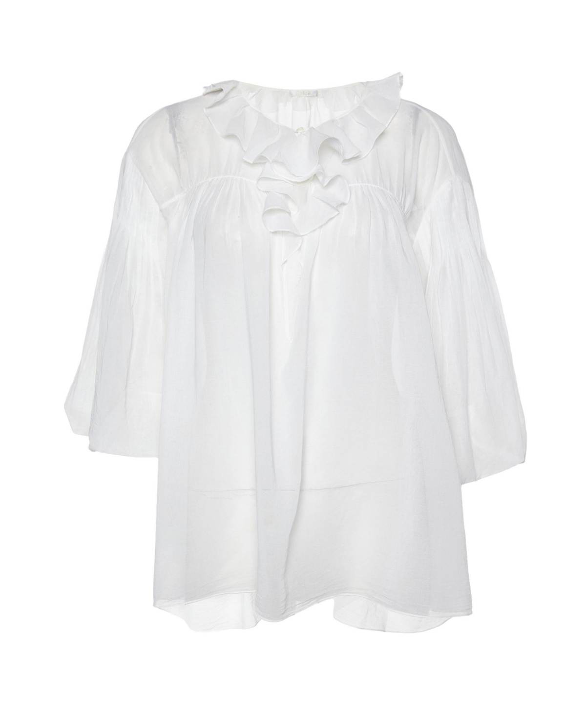 Click here for Pre-Owned Chloe Womens Cotton Top - White prices