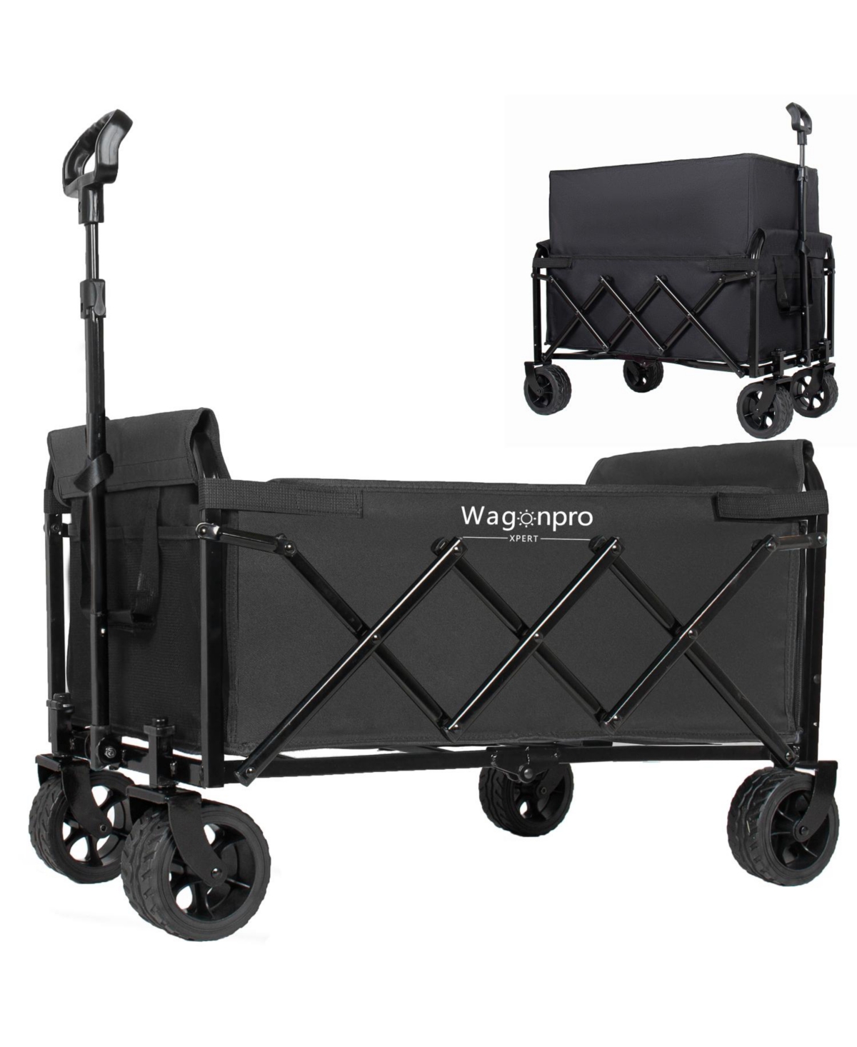 Click here for ECHTPeak Expandable Dual-Layer Utility Wagon  Extr... prices