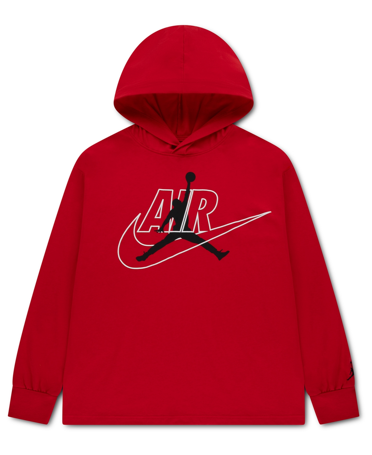 Click here for Jordan Boys 8-20 Jumpman Air Hooded Long-Sleeve T-... prices