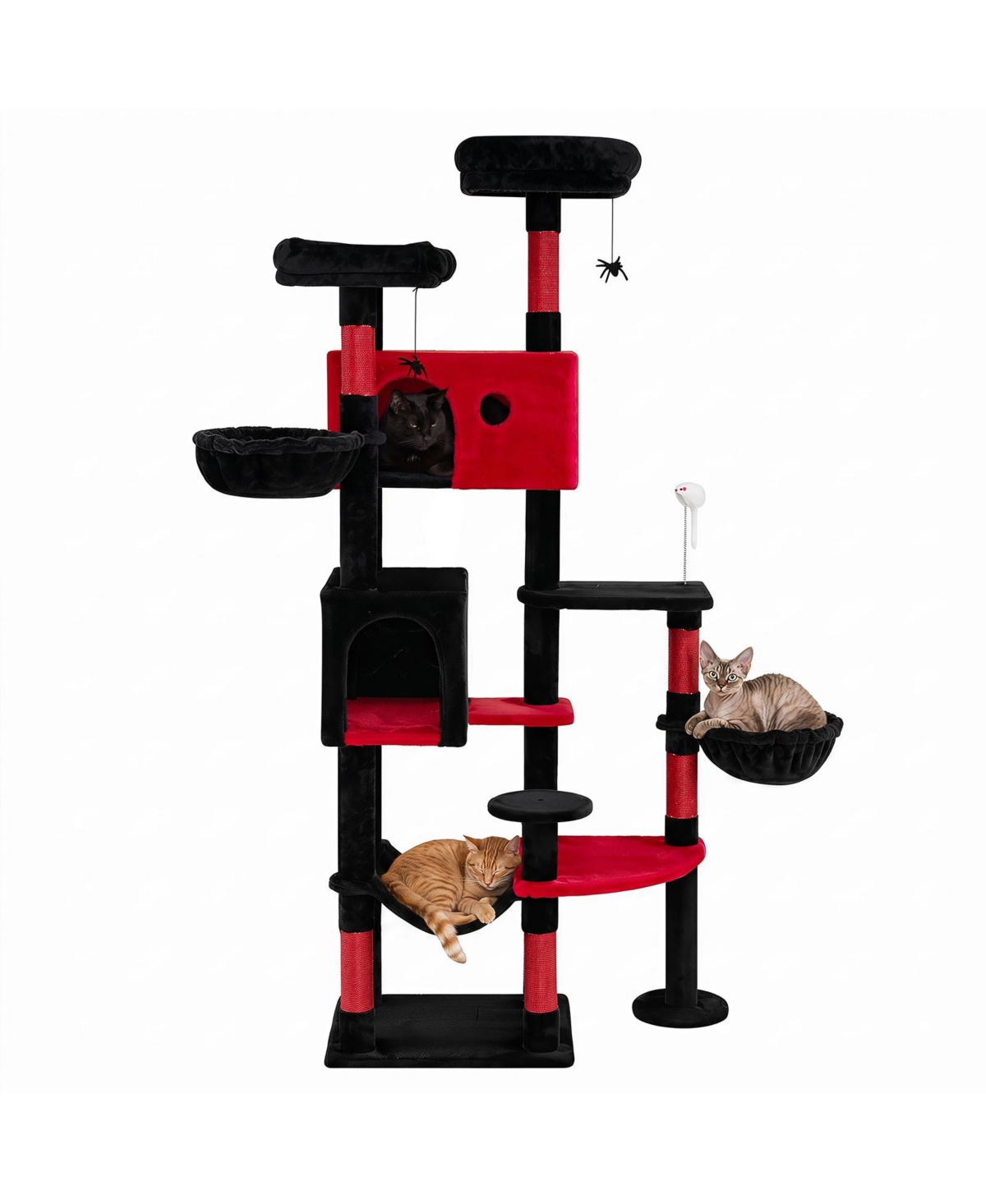 Click here for Gymax Gothic Cat Tree 75 Extra Large Cat Tower wit... prices