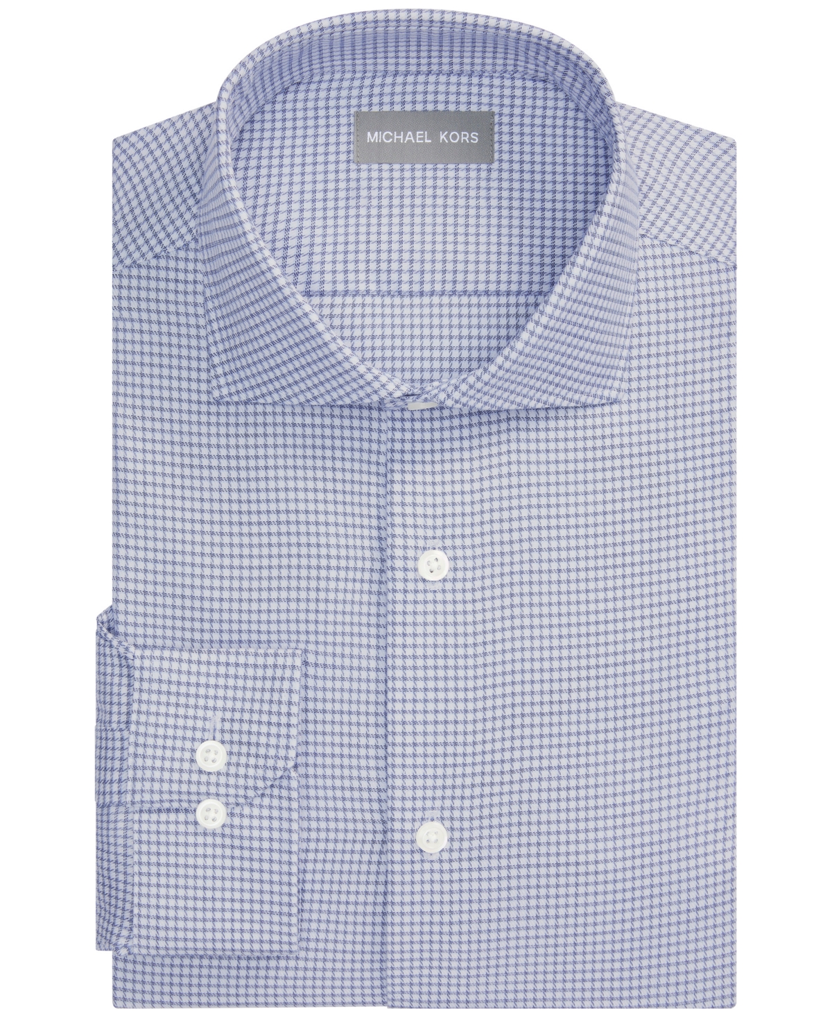 Click here for Michael Kors Mens Luxe Touch Micro Check Dress Shi... prices