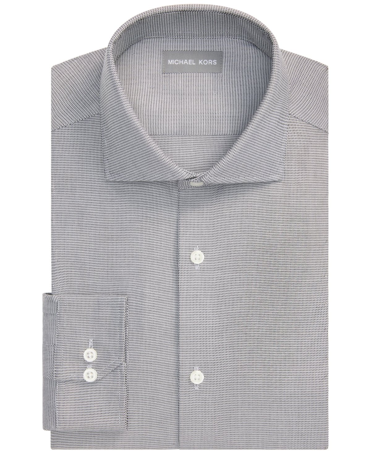 Click here for Michael Kors Mens Luxe Touch Micro Check Dress Shi... prices