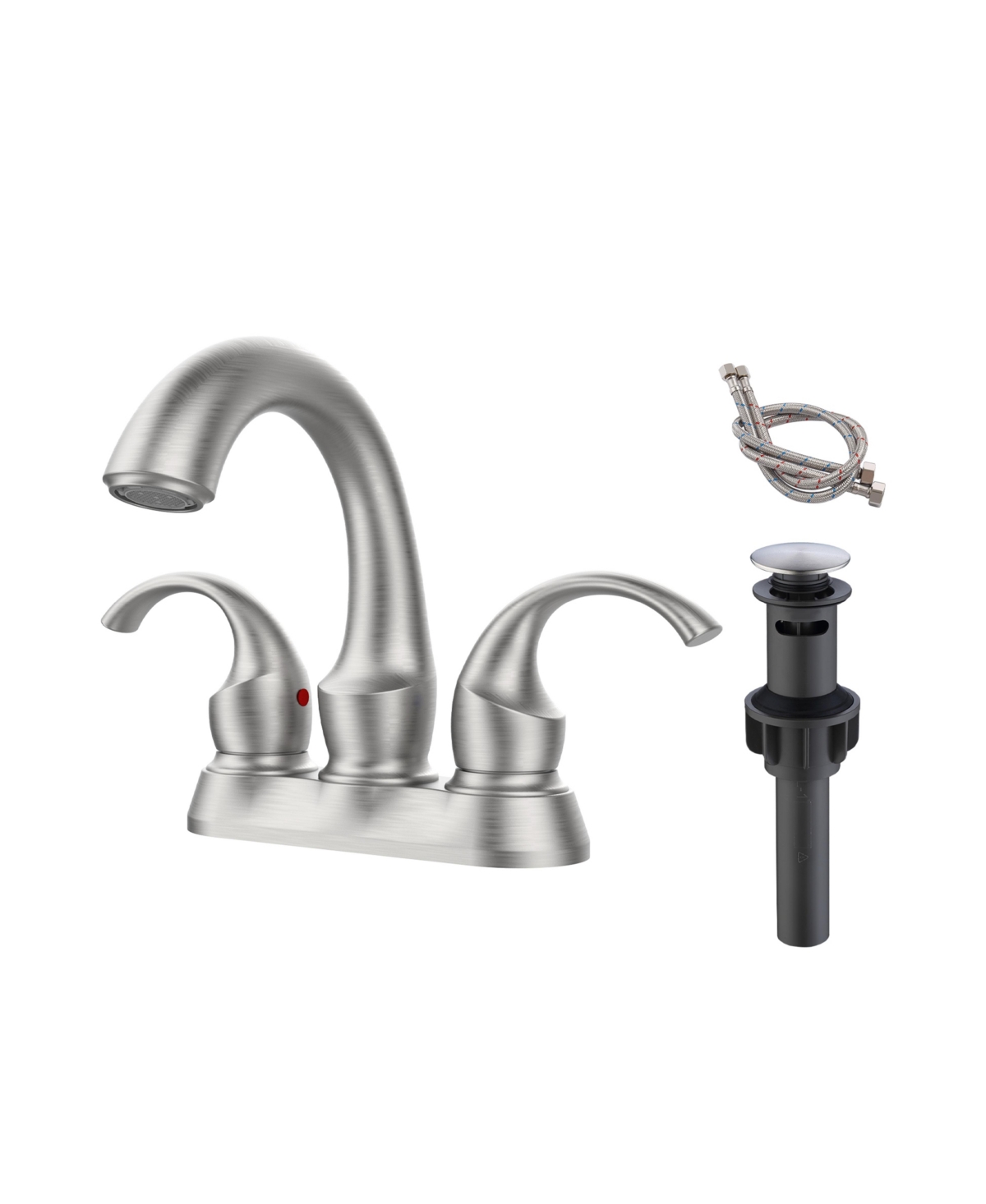 Click here for Thirtypeachy Two-Handle Centerset Bathroom Sink Fa... prices