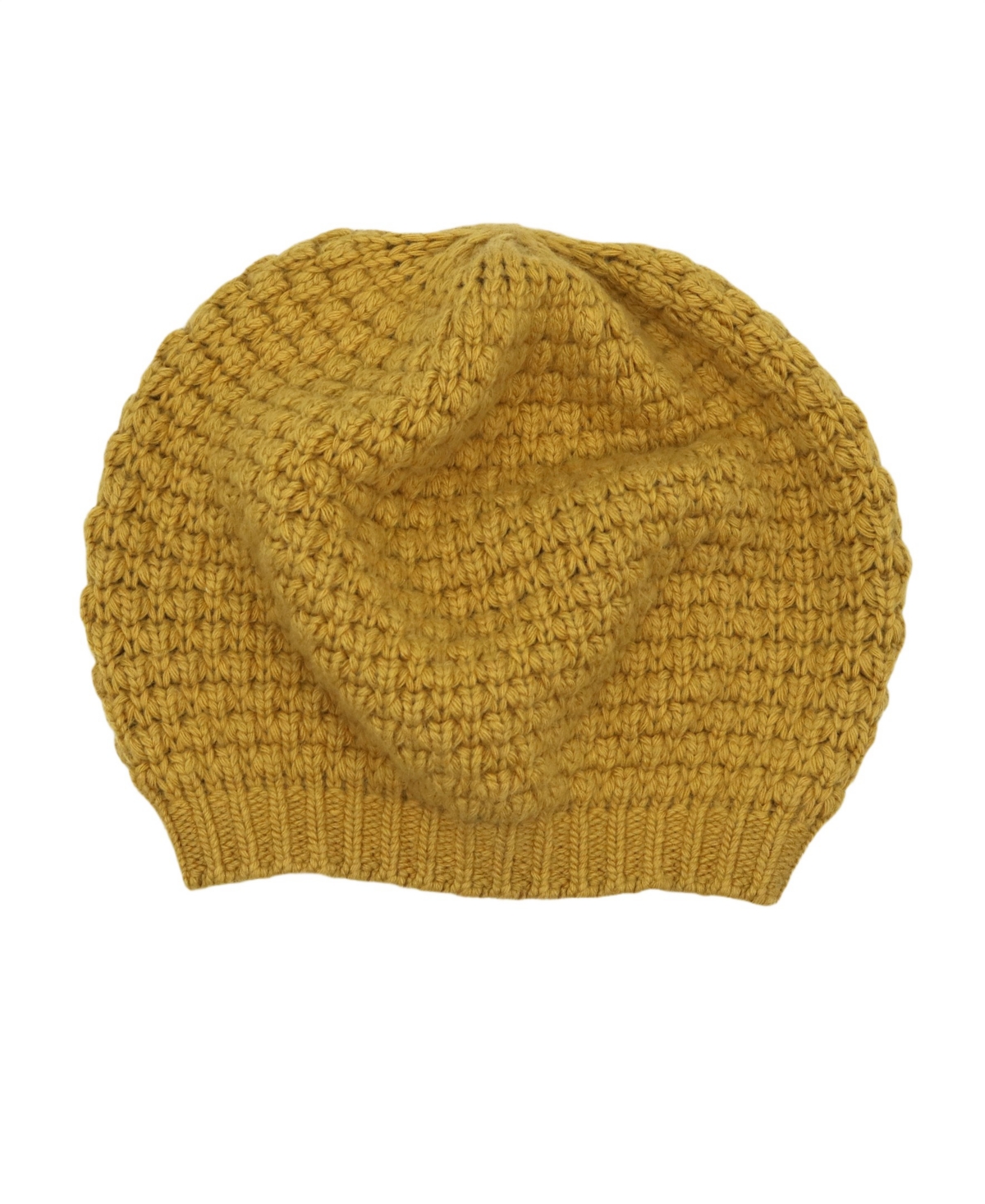 Click here for Portolano Chunky Beret Hat - Mustard prices