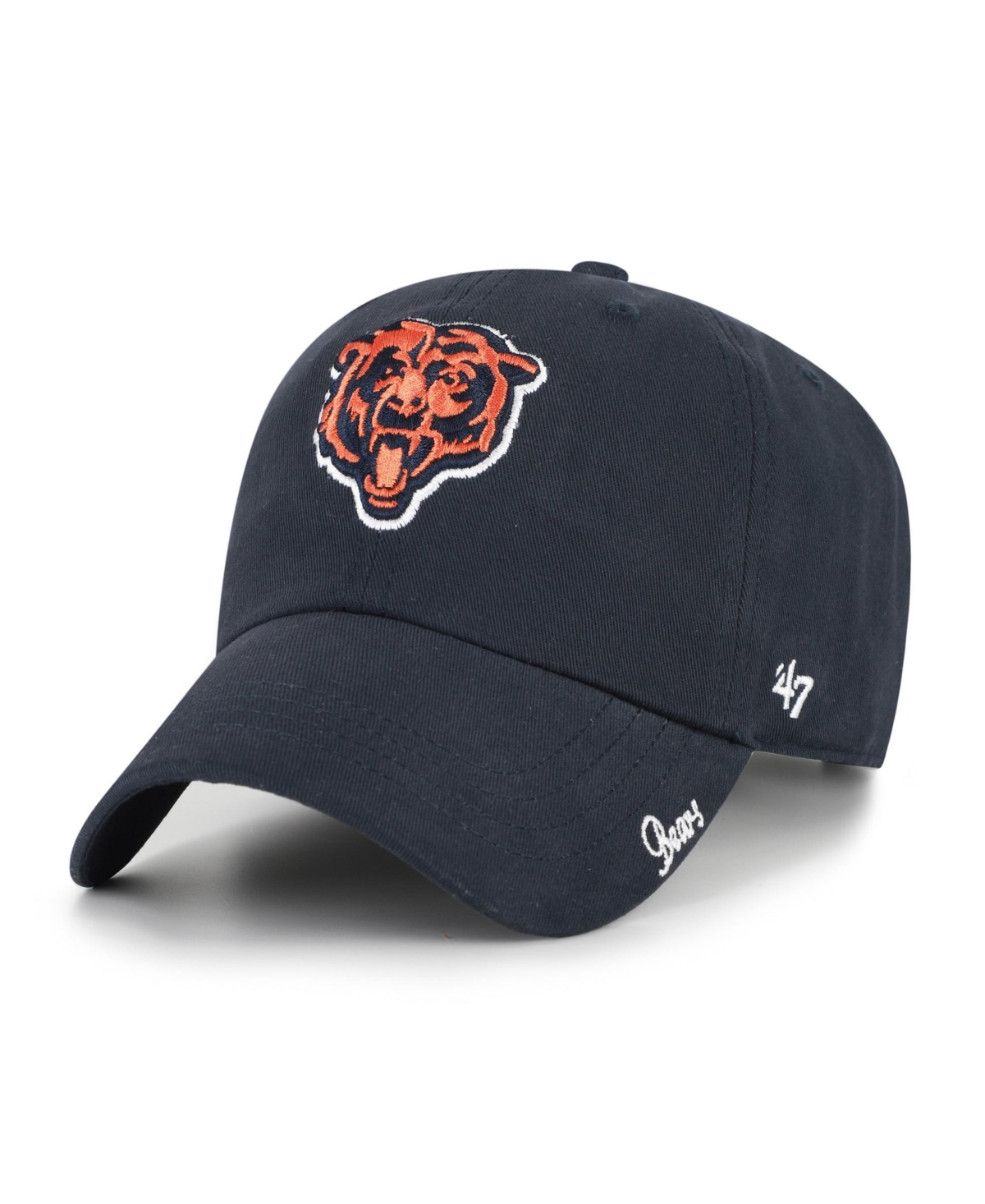 Click here for 47 Brand Womens Navy Chicago Bears Miata Clean Up... prices