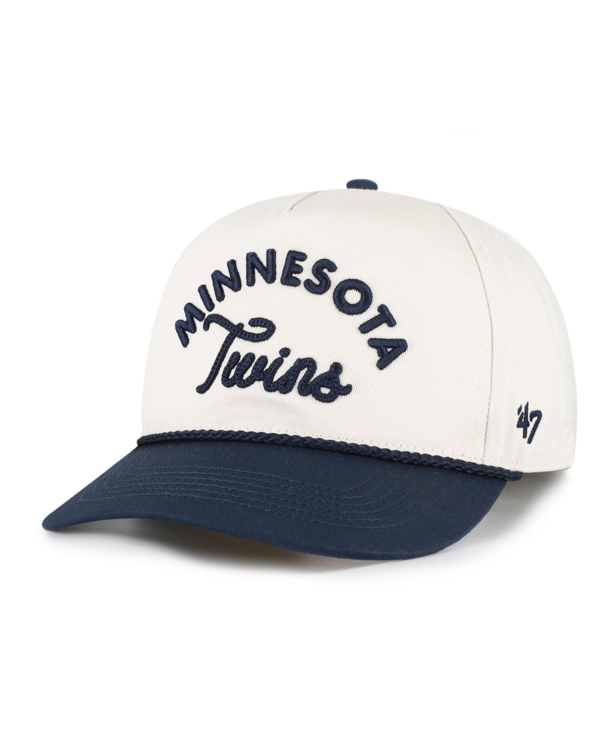 Click here for 47 Brand Mens Natural/Navy Minnesota Twins Rope Sc... prices