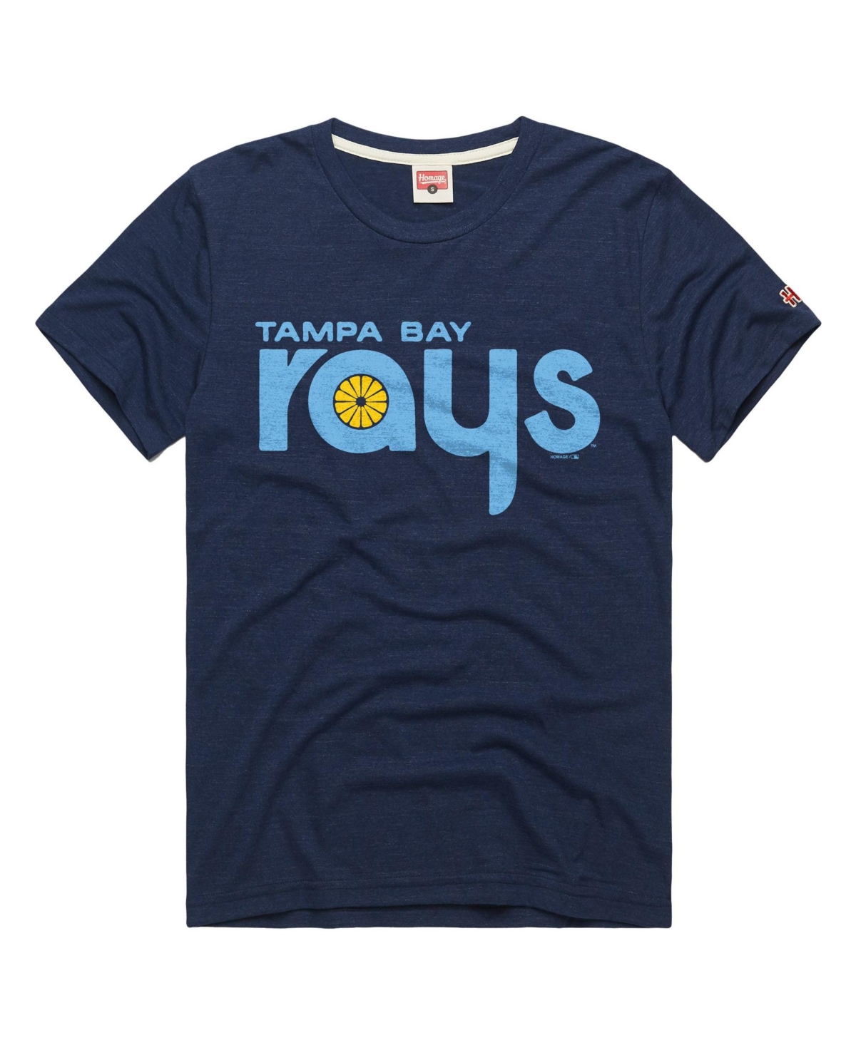 Click here for Homage Mens Navy Tampa Bay Rays Tri-Blend Hyperloc... prices