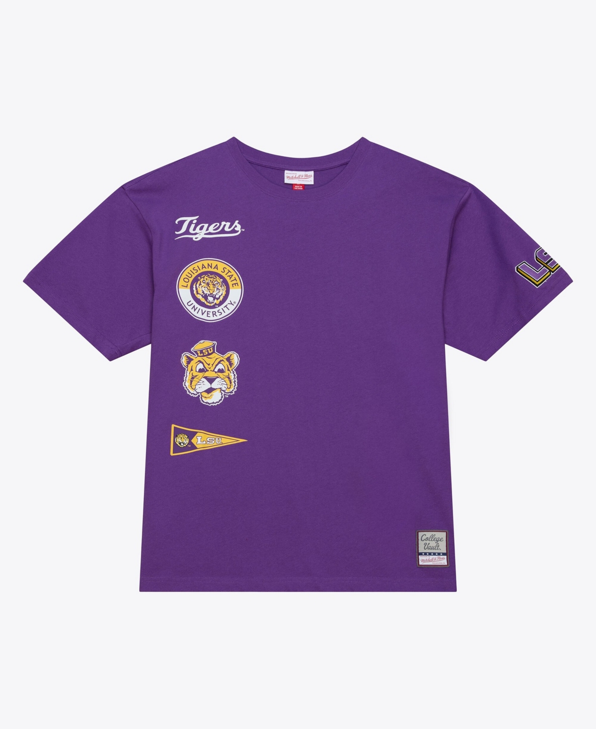 Click here for Mitchell & Ness Mens Purple Lsu Tigers Double Clut... prices