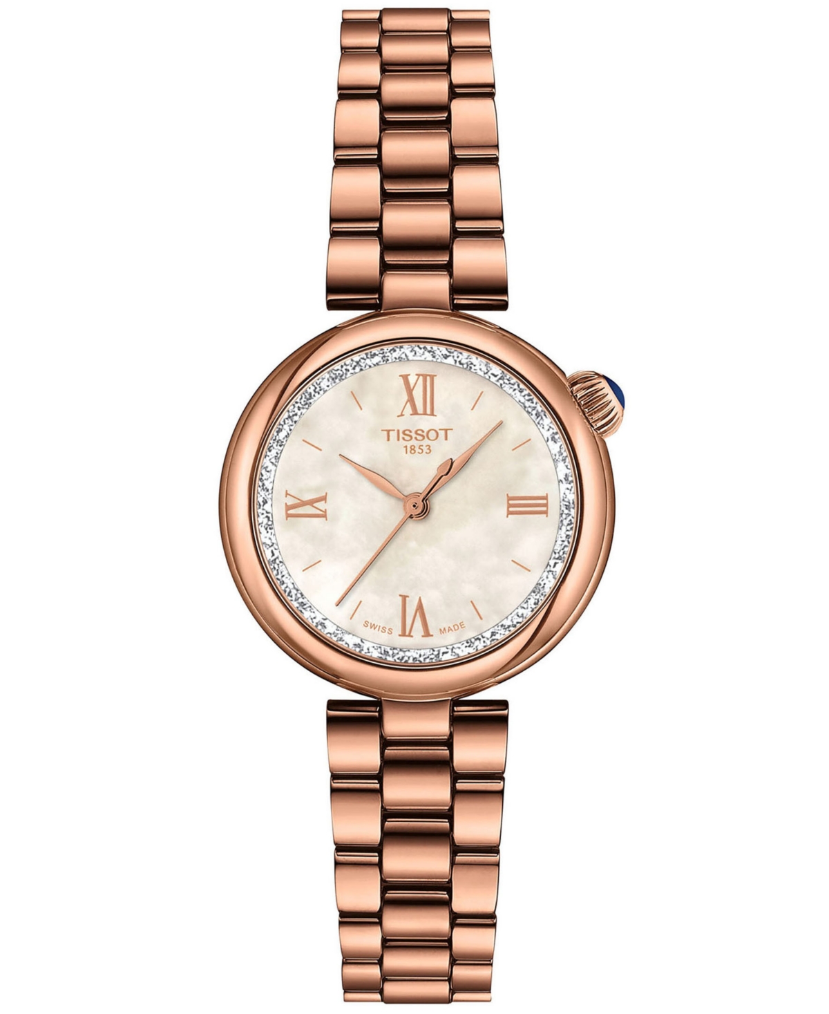 Click here for Tissot Womens Desir Quartz Rose Gold Stainless Ste... prices
