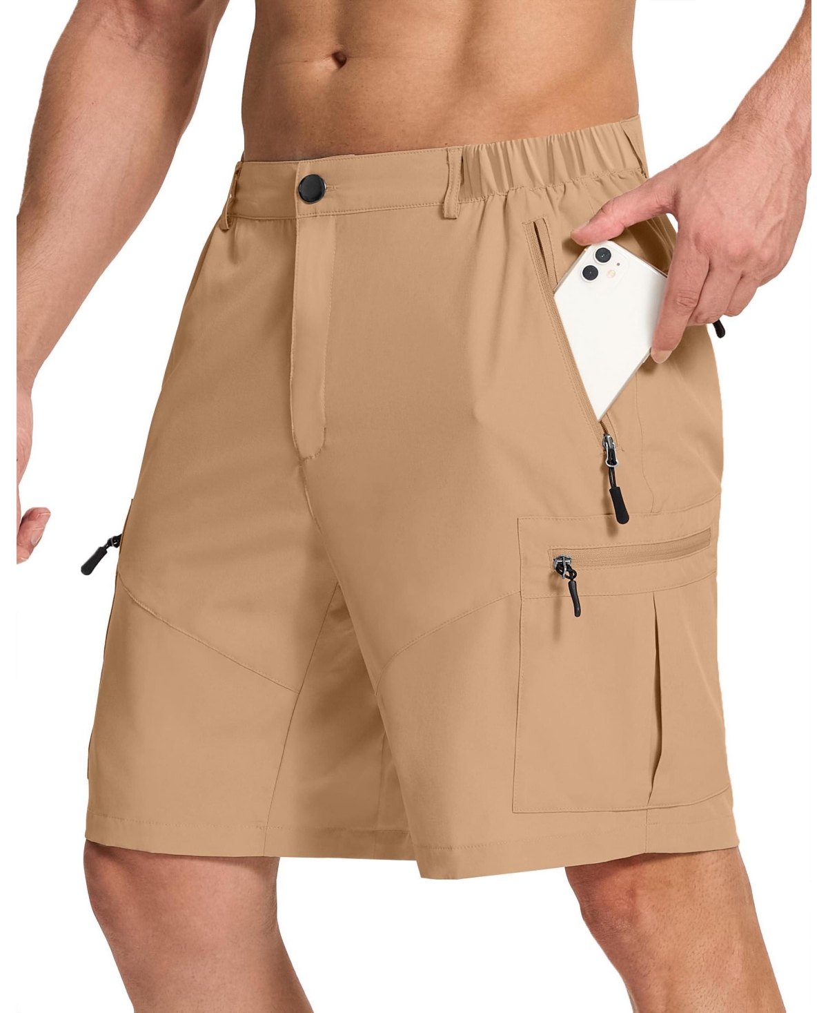 Click here for Piscifun Mens Hiking Cargo Shorts 6 Zipper Pockets... prices