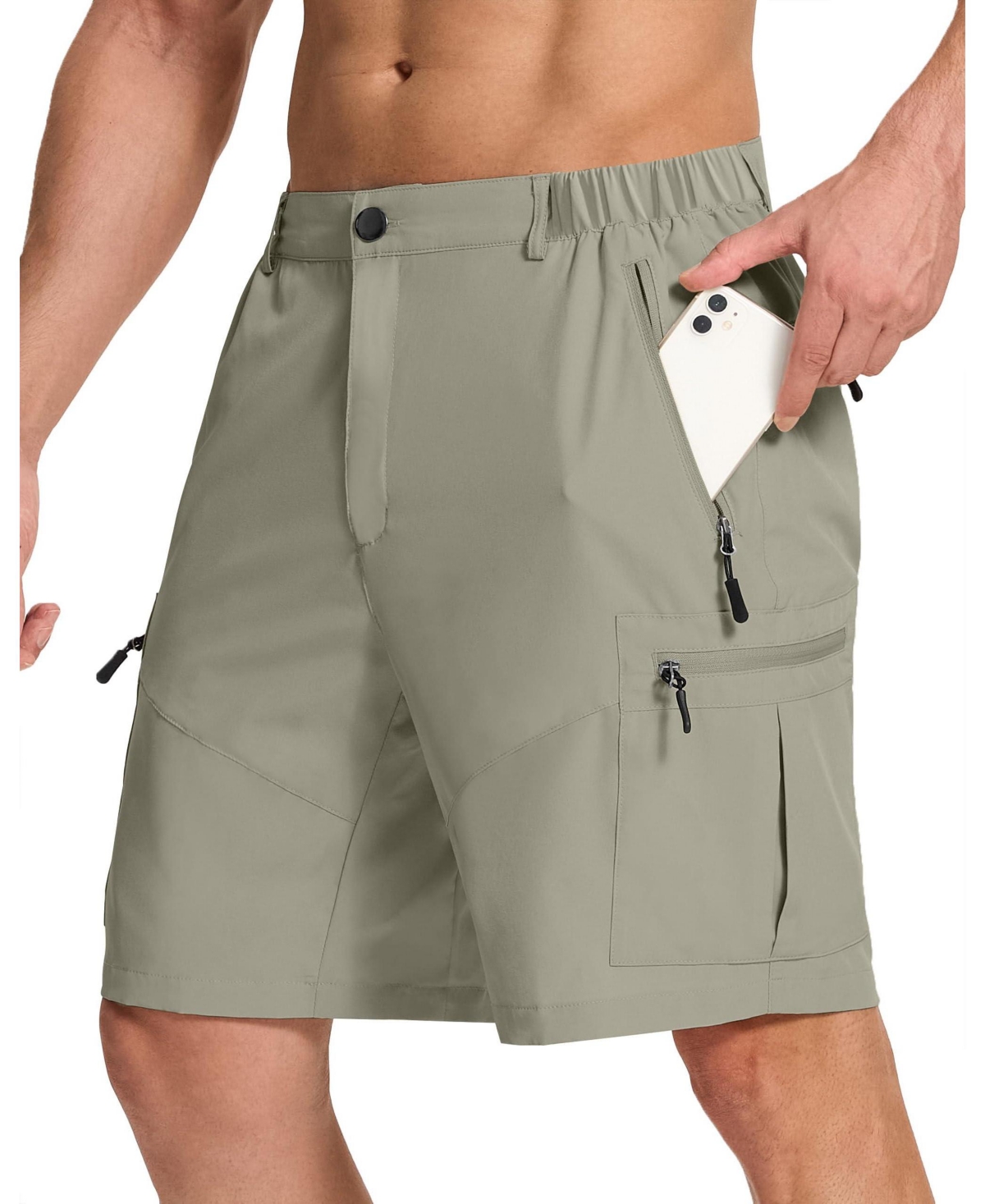 Click here for Piscifun Mens Hiking Cargo Shorts 6 Zipper Pockets... prices