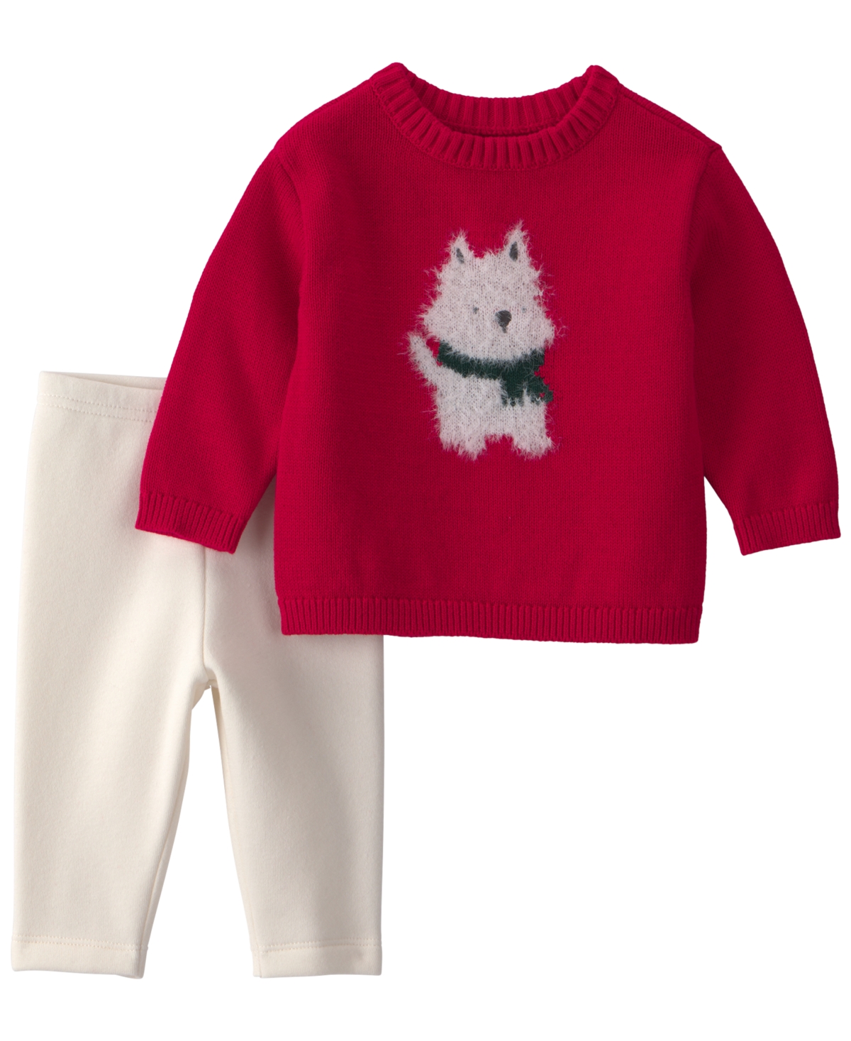 Click here for Carters Baby Girls Dog Sweater and Pants  2-Piece... prices