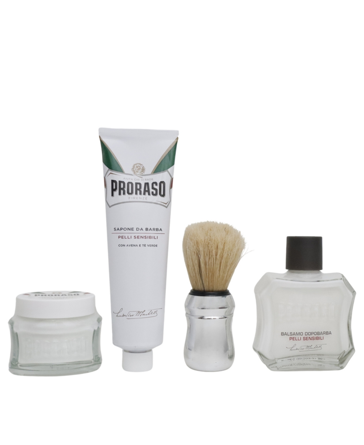 Click here for Proraso 4-Piece Sensitive Shave Bundle Set prices
