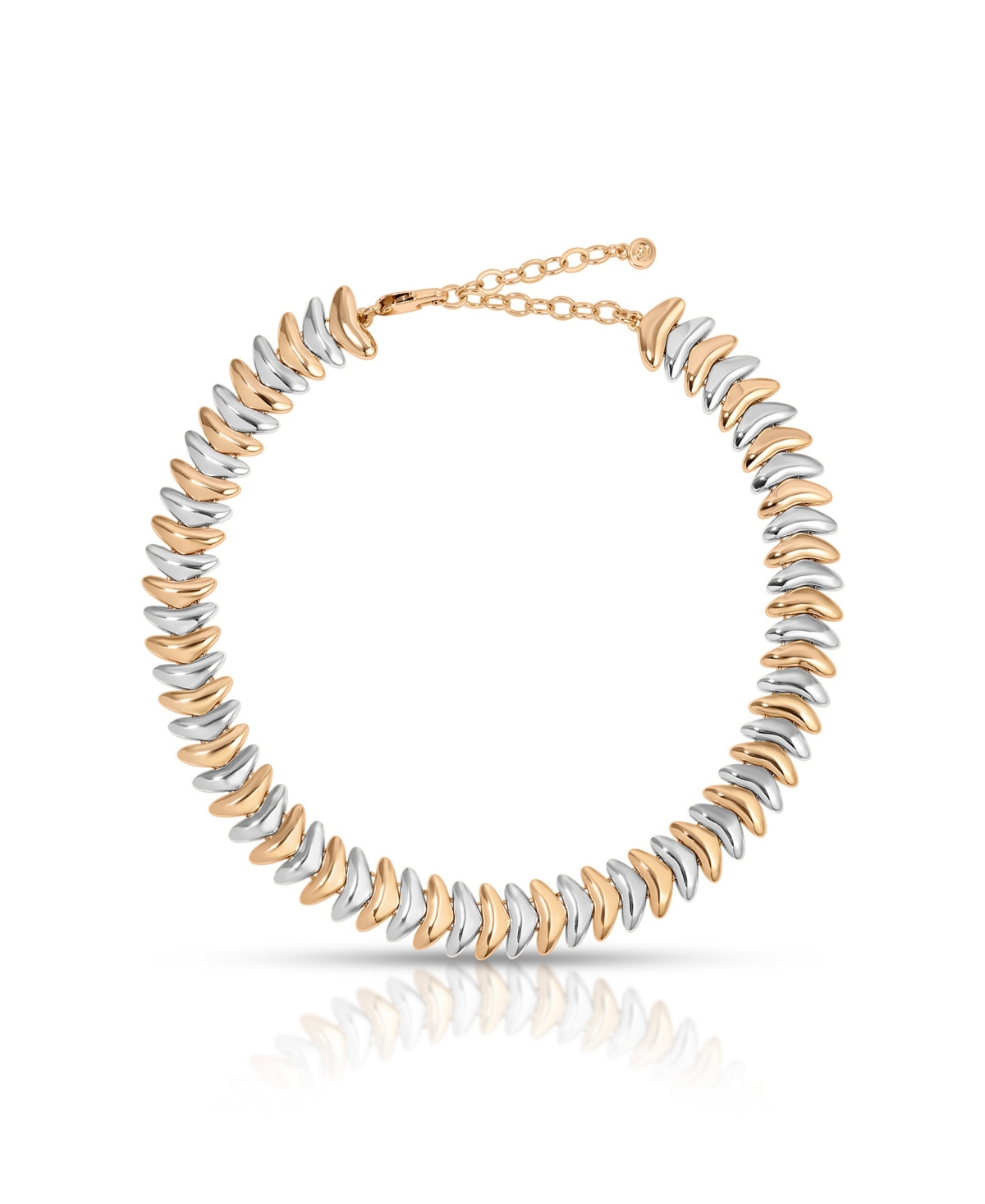 Click here for Ettika Gold-Plated Metal Moderna Necklace - Silver prices