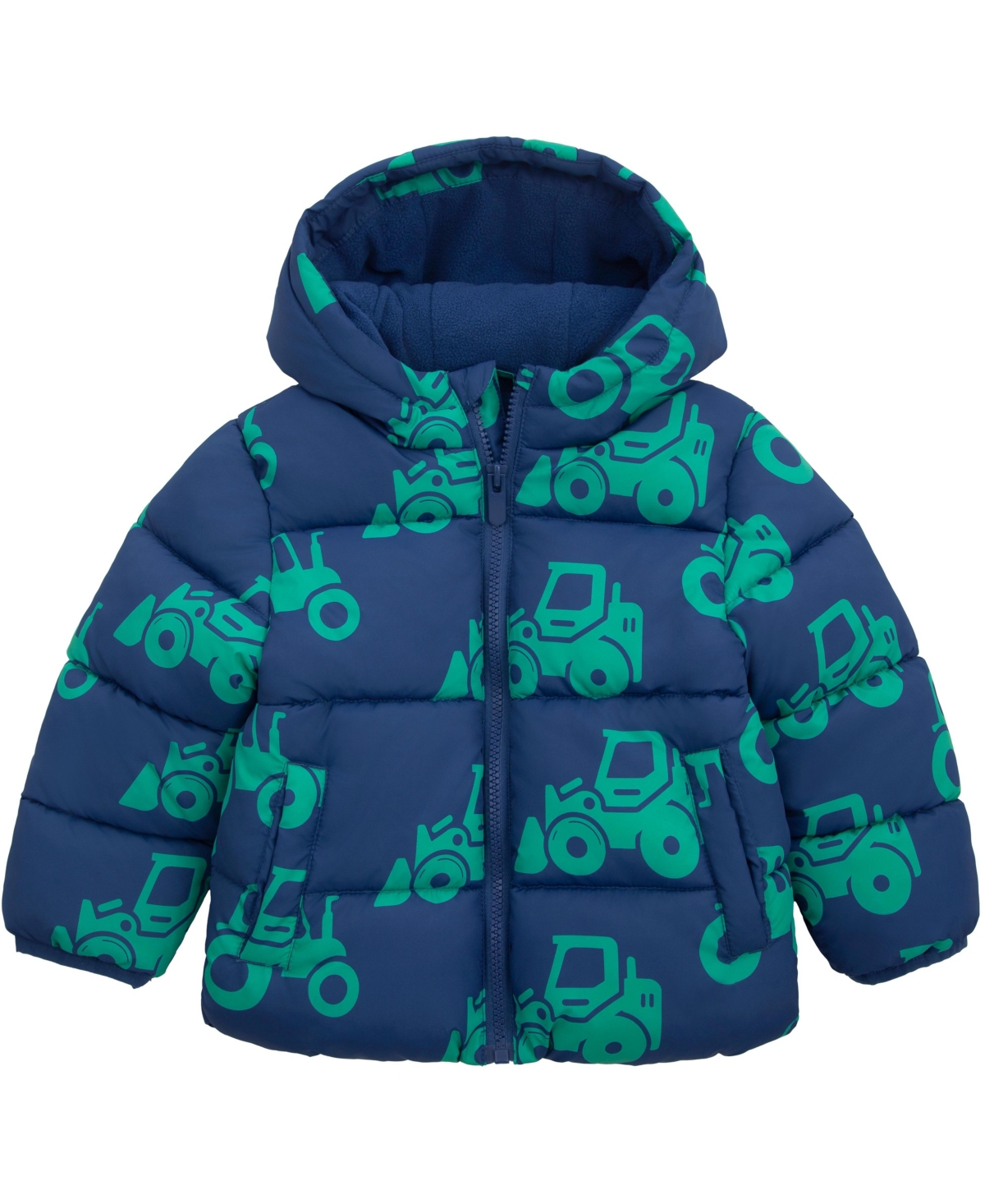 Click here for Rokka&Rolla Toddler Boys Hudson Tractor Print Flee... prices