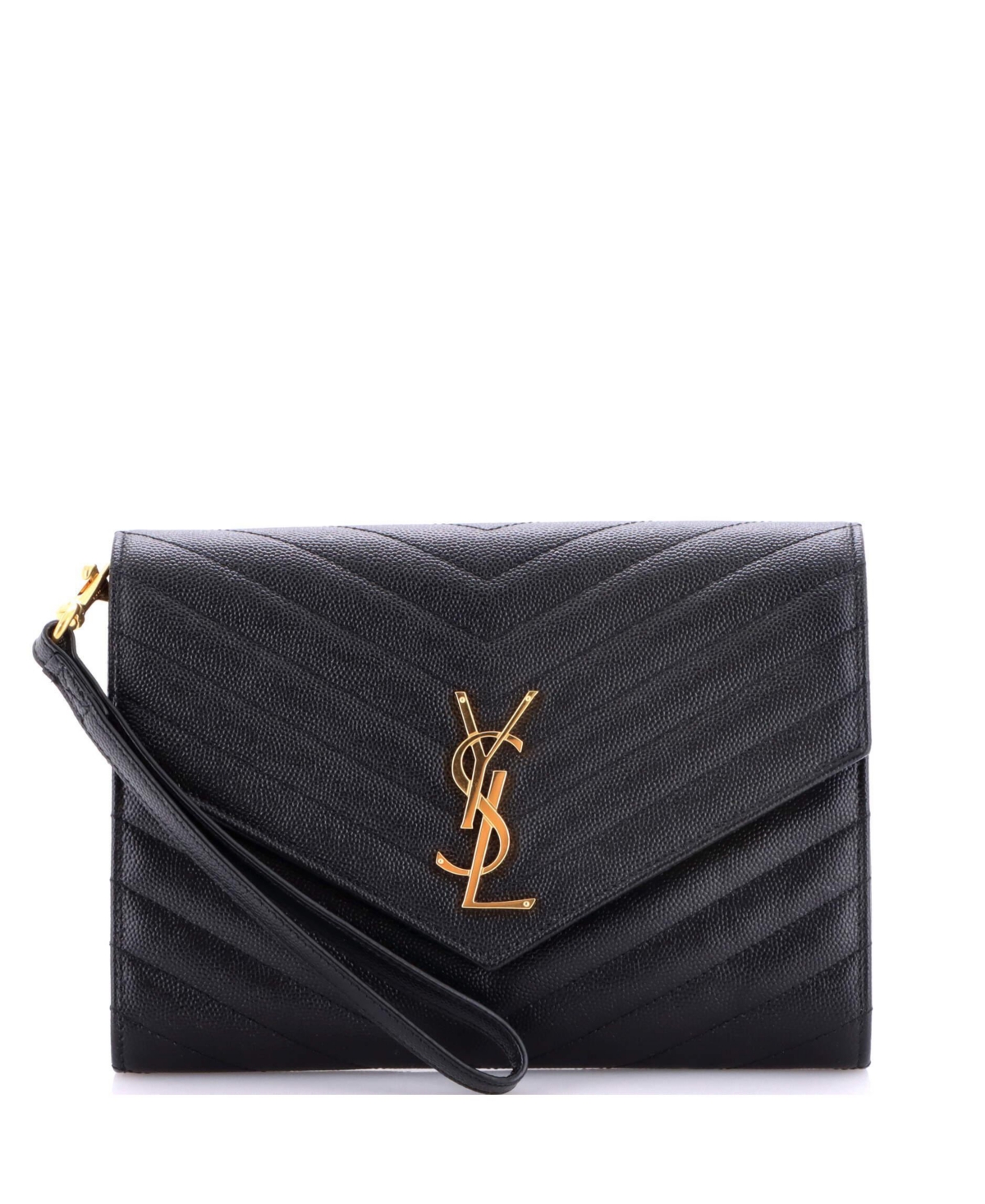 Click here for Pre-Owned Saint Laurent Classic Monogram Envelope... prices