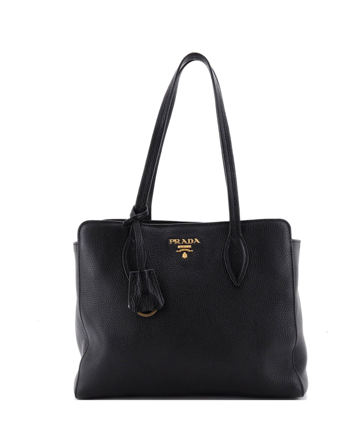 Click here for Pre-Owned Prada Medium Open Shopping Tote Vitello... prices