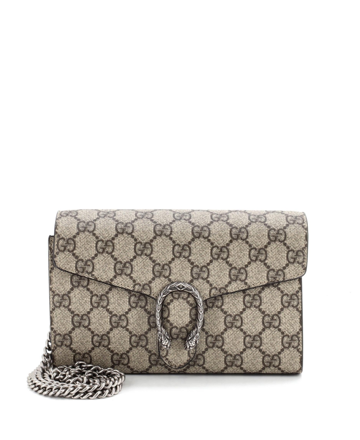 Click here for Pre-Owned Gucci Small Dionysus Chain Wallet Gg Coa... prices