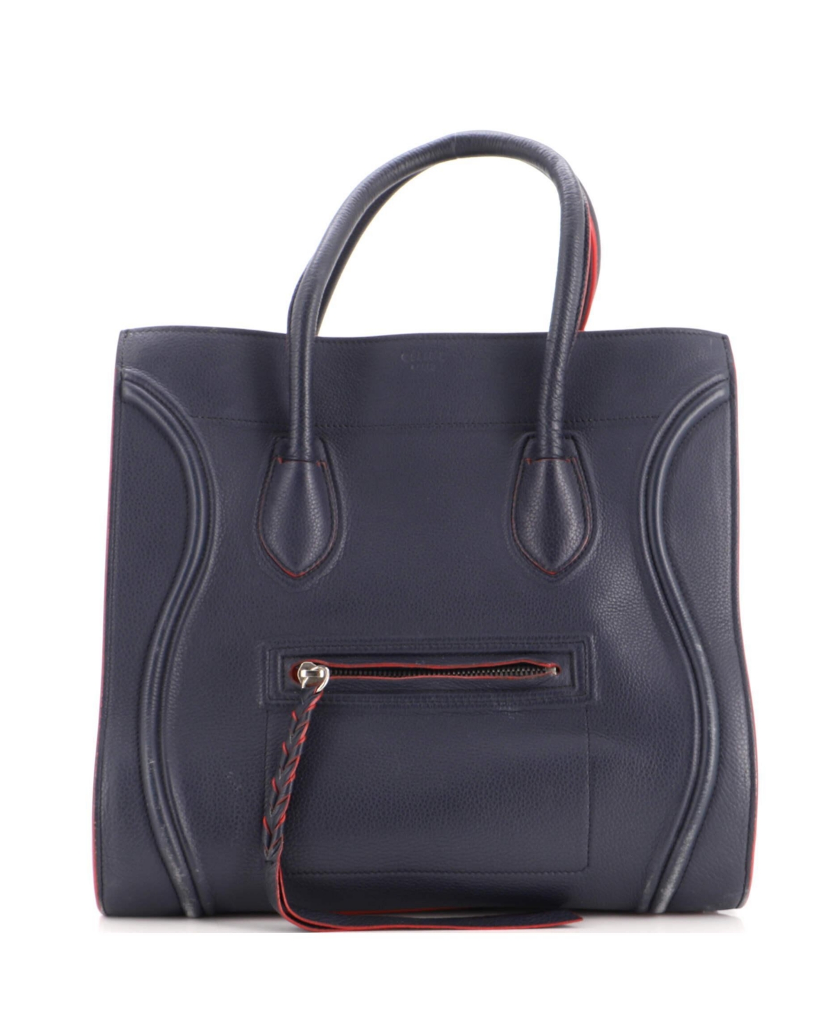Click here for Pre-Owned Celine Medium Phantom Bag Grainy Leather... prices