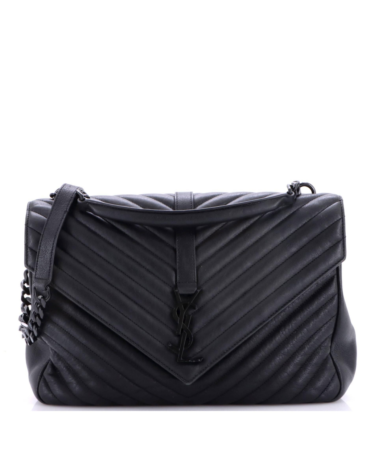 Click here for Pre-Owned Saint Laurent Large Classic Monogram Col... prices