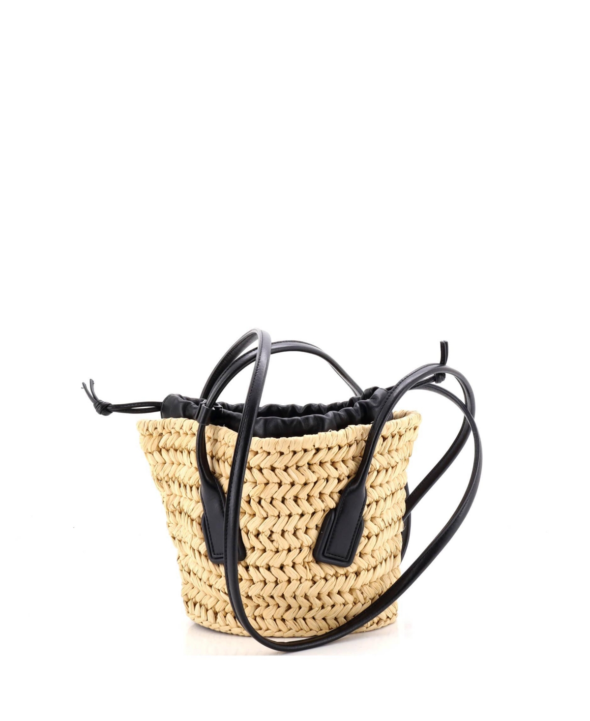 Click here for Pre-Owned Bottega Veneta Small Arco Basket Bag Raf... prices