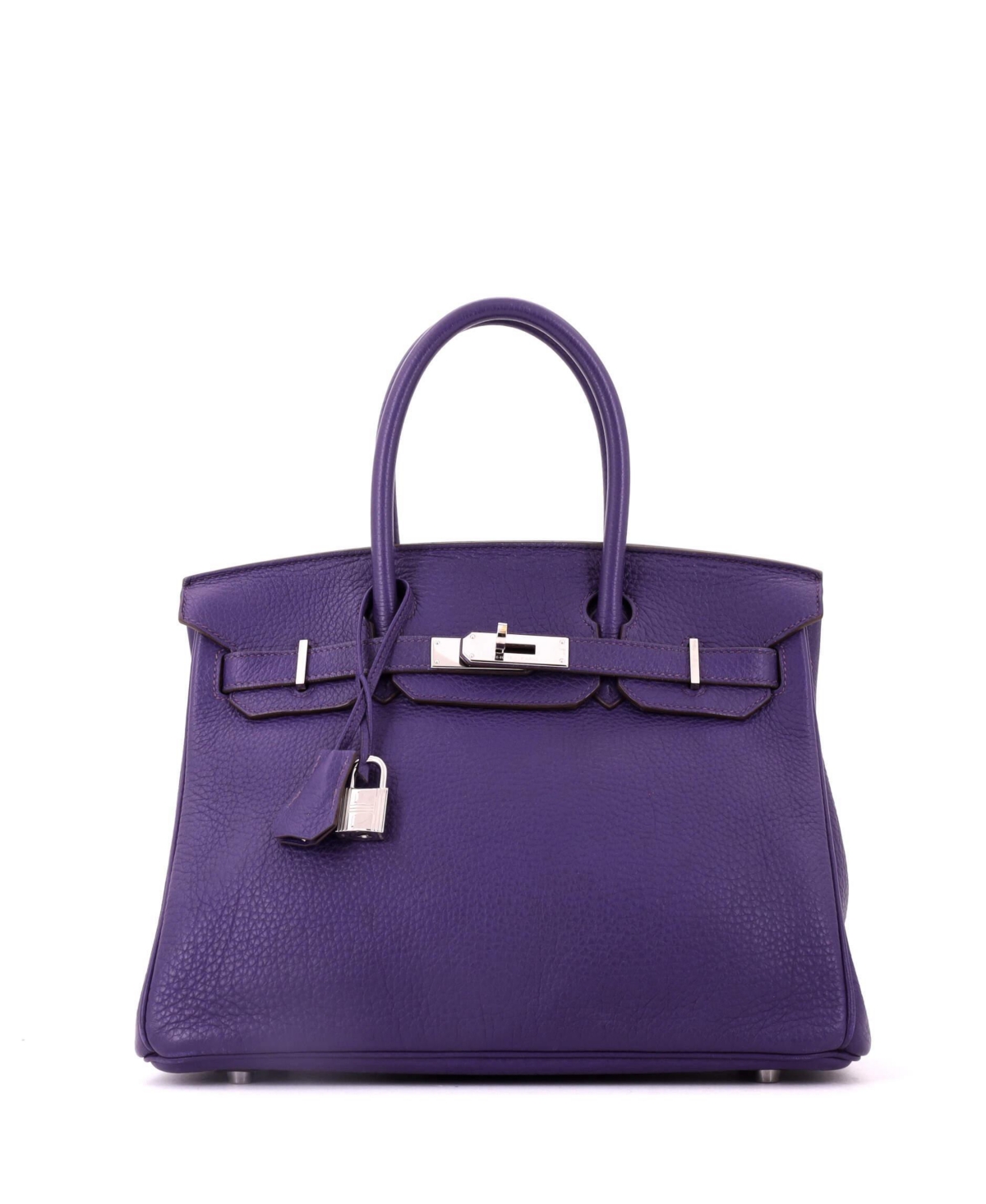 Click here for Pre-Owned Hermes Birkin 30 Handbag Purple Togo wit... prices