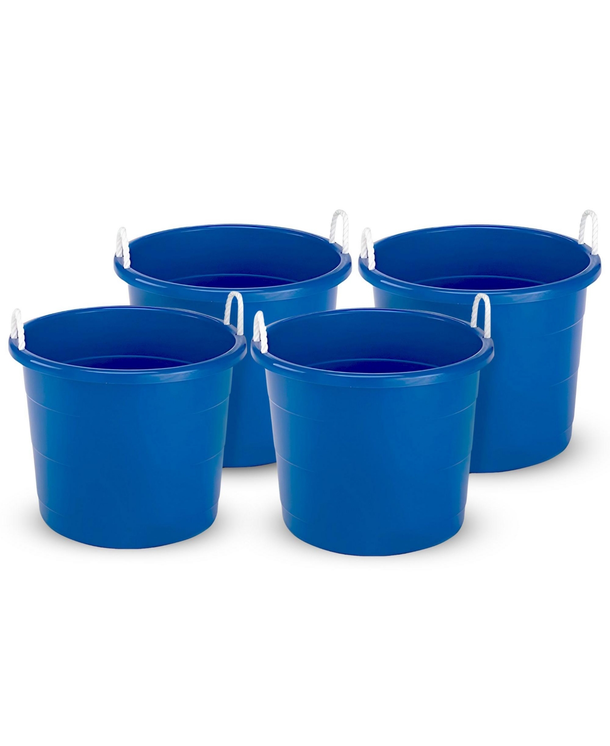 Click here for Homz 18 Gal Plastic Open Storage Round Utility Tub... prices