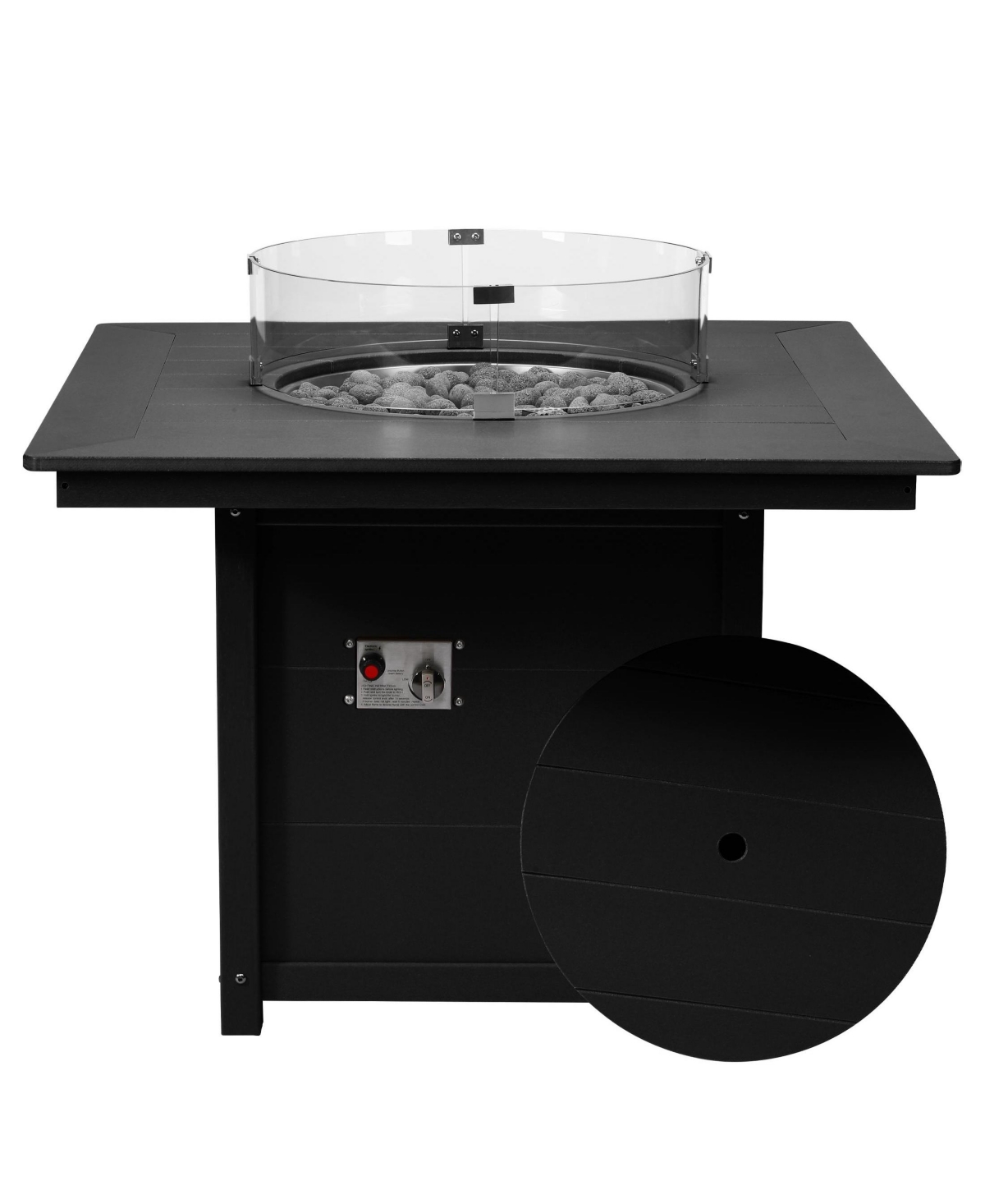 Click here for WestinTrends Modern Outdoor Patio Propane 42 Squar... prices