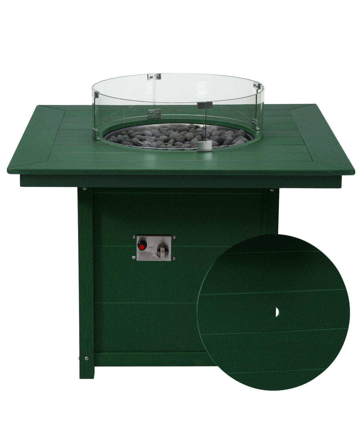Click here for WestinTrends Modern Outdoor Patio Propane 42 Squar... prices