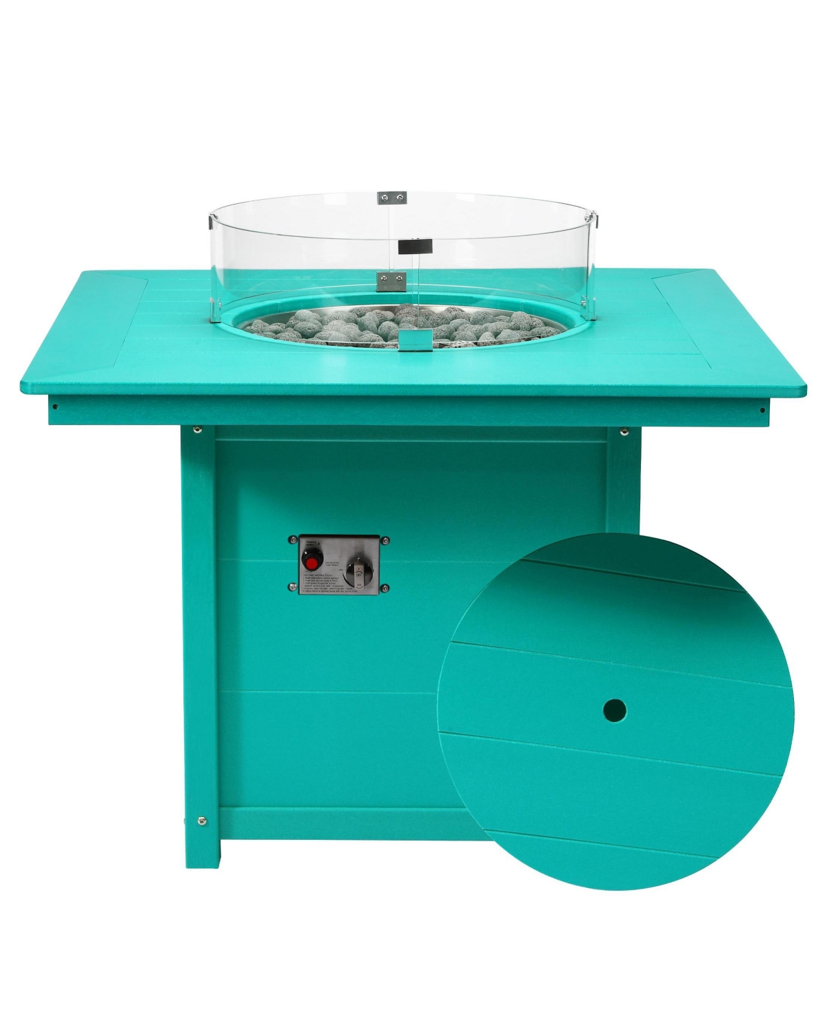 Click here for WestinTrends Modern Outdoor Patio Propane 42 Squar... prices