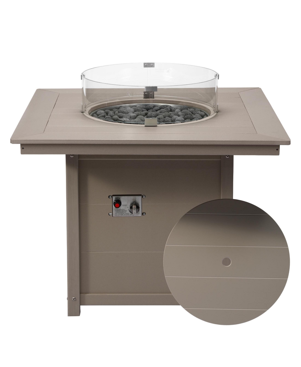 Click here for WestinTrends Modern Outdoor Patio Propane 42 Squar... prices