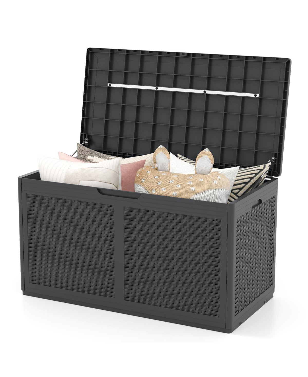 Click here for Mecale 100-Gallon Resin Deck Box  Outdoor Storage... prices