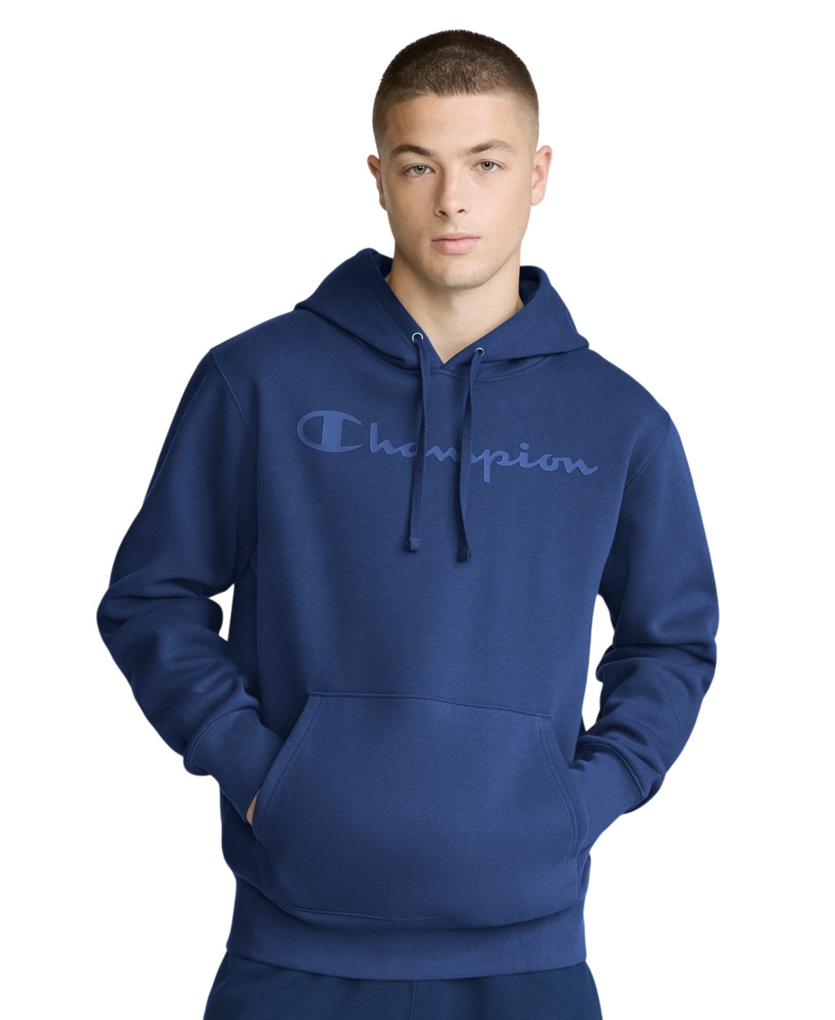 Click here for Champion Mens Logo Graphic Pullover Hoodie - Estat... prices