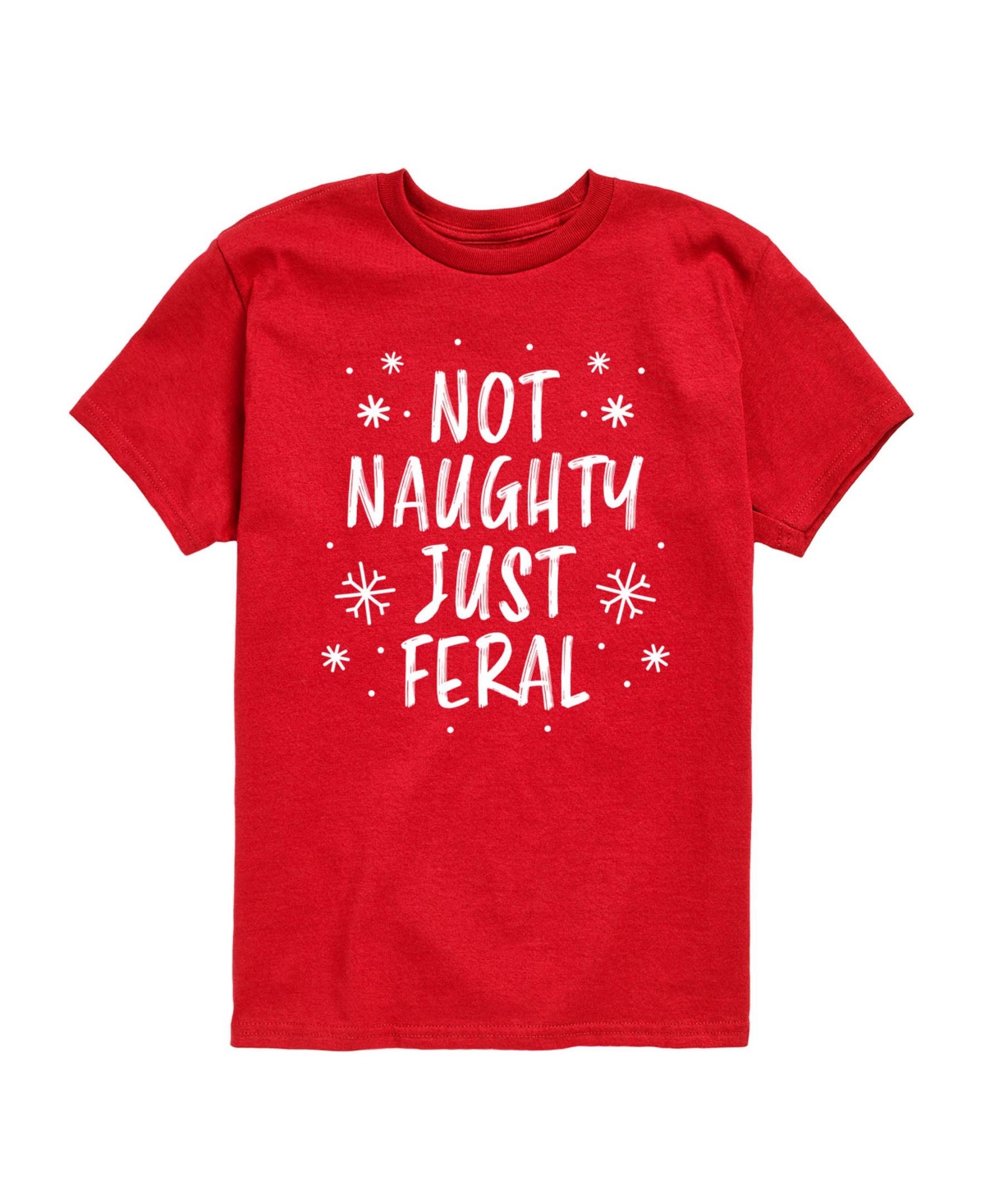 Click here for Hybrid Boys 8-20 Not Naughty Just Feral Short-Slee... prices