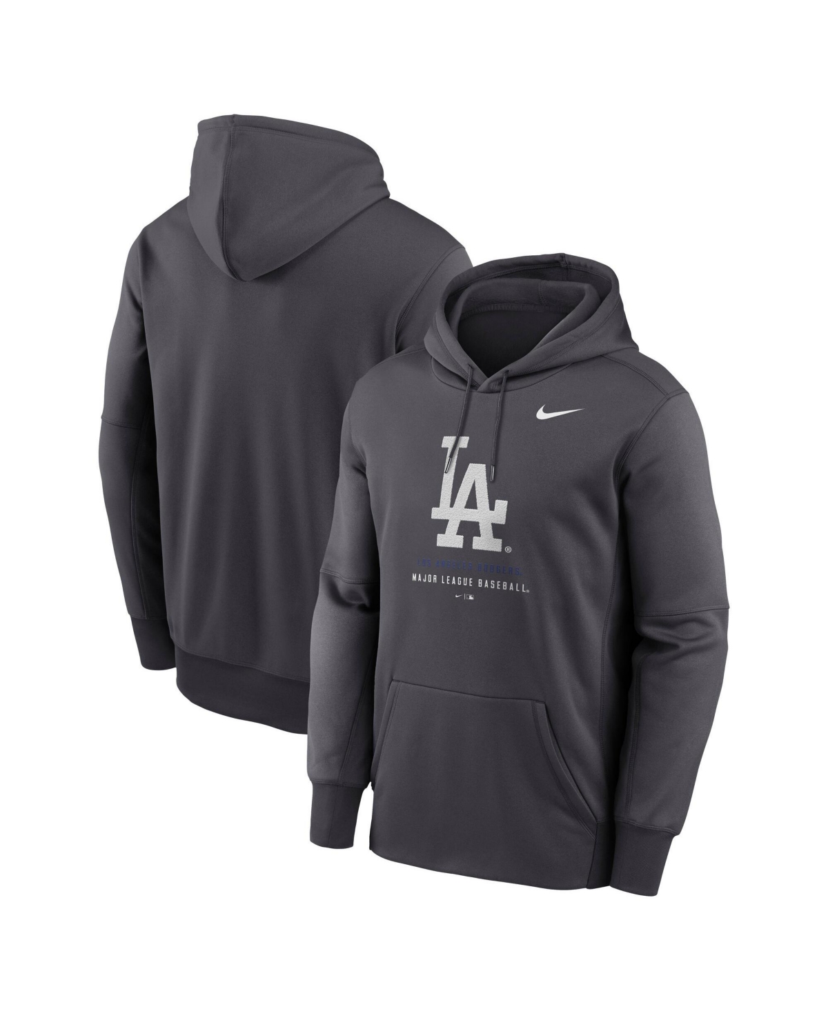 Click here for Nike Mens Anthracite Los Angeles Dodgers Therma-fi... prices