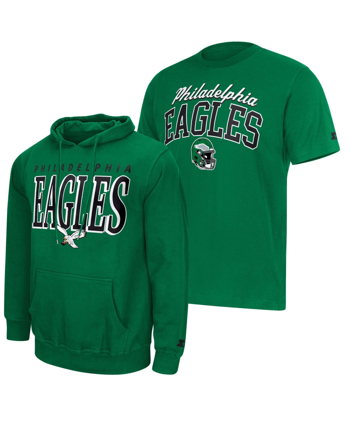 Click here for Starter Mens 2-piece Kelly Green Philadelphia Eagl... prices