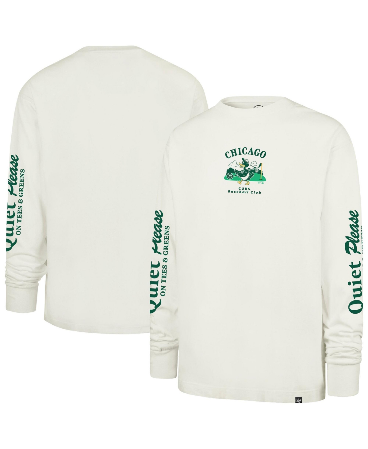 Click here for 47 Brand Mens Cream Chicago Cubs Quiet Please Foun... prices