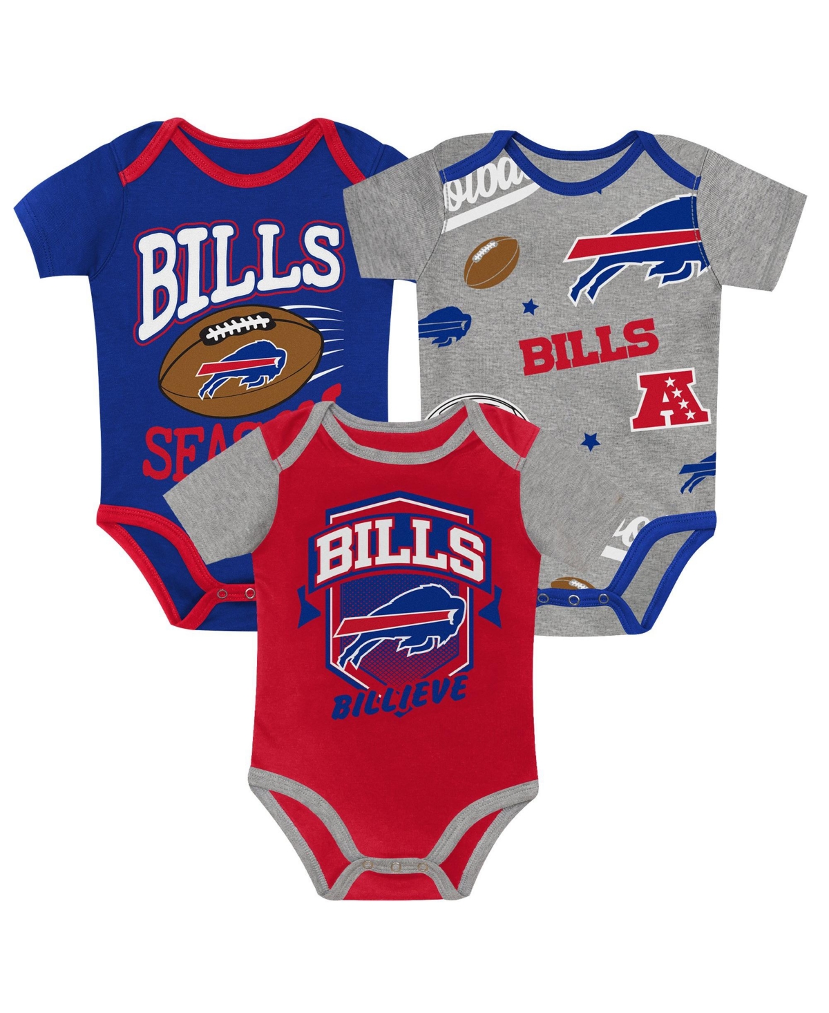 Click here for Outerstuff Baby Boys and Girls 3-Piece Buffalo Bil... prices