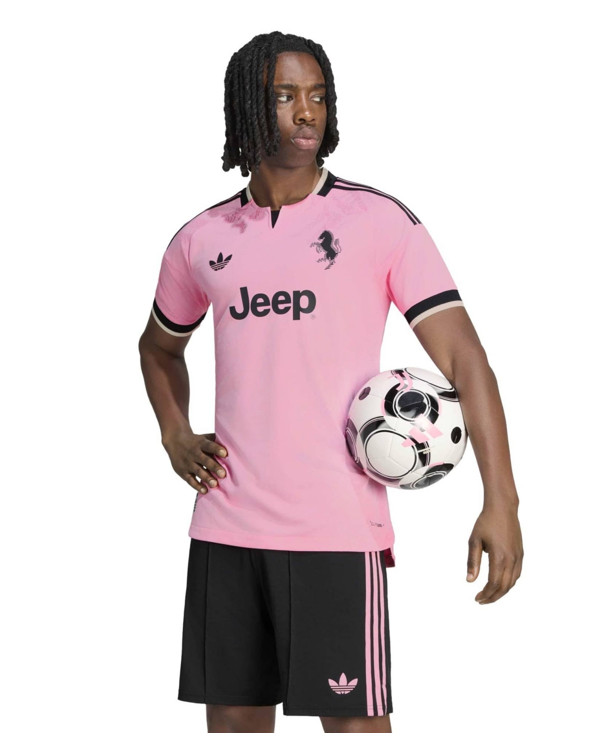Click here for Adidas Mens Pink Juventus 2026/27 Away On-Field Au... prices