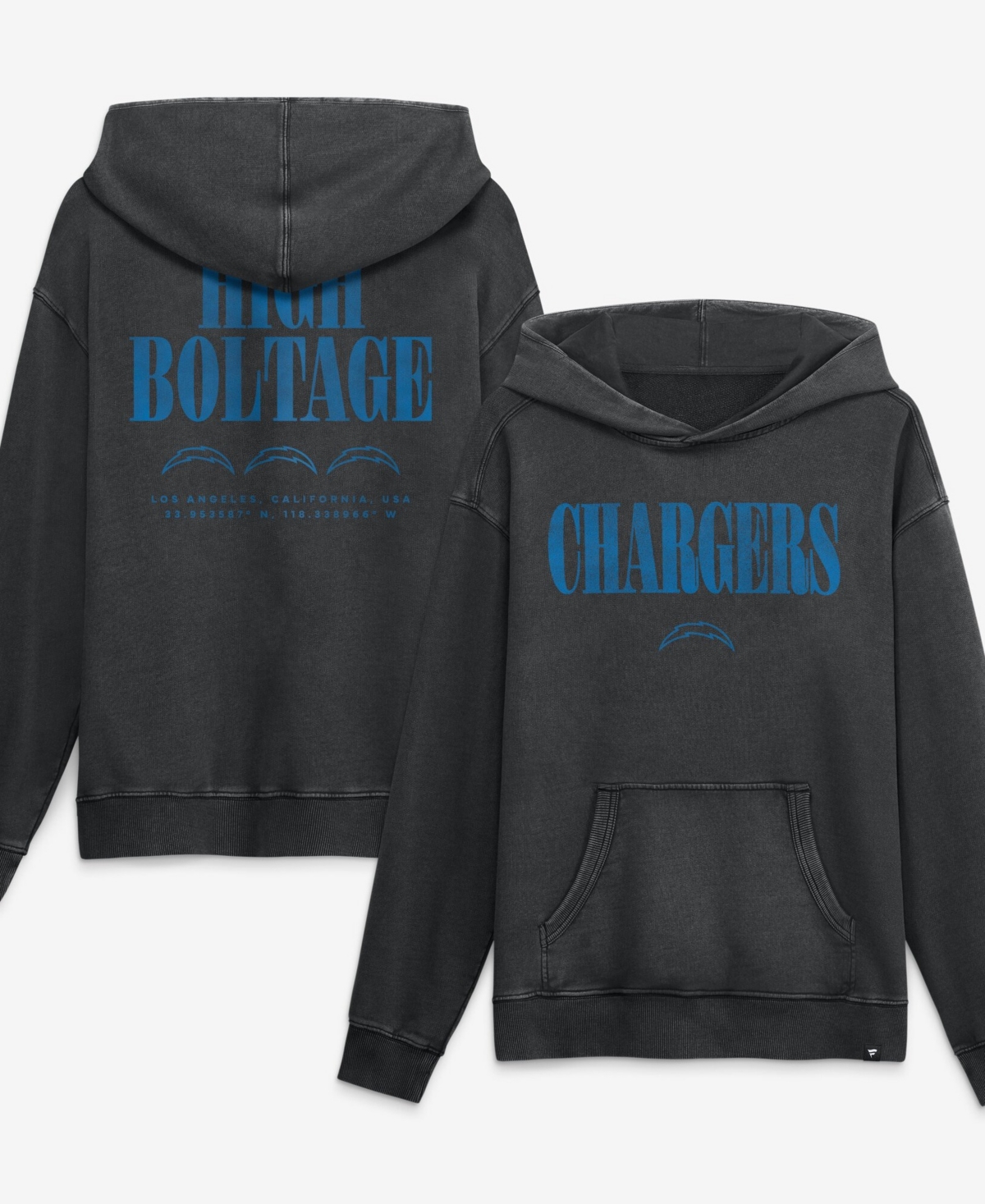 Click here for Fanatics Mens Black Los Angeles Chargers Relaxed I... prices