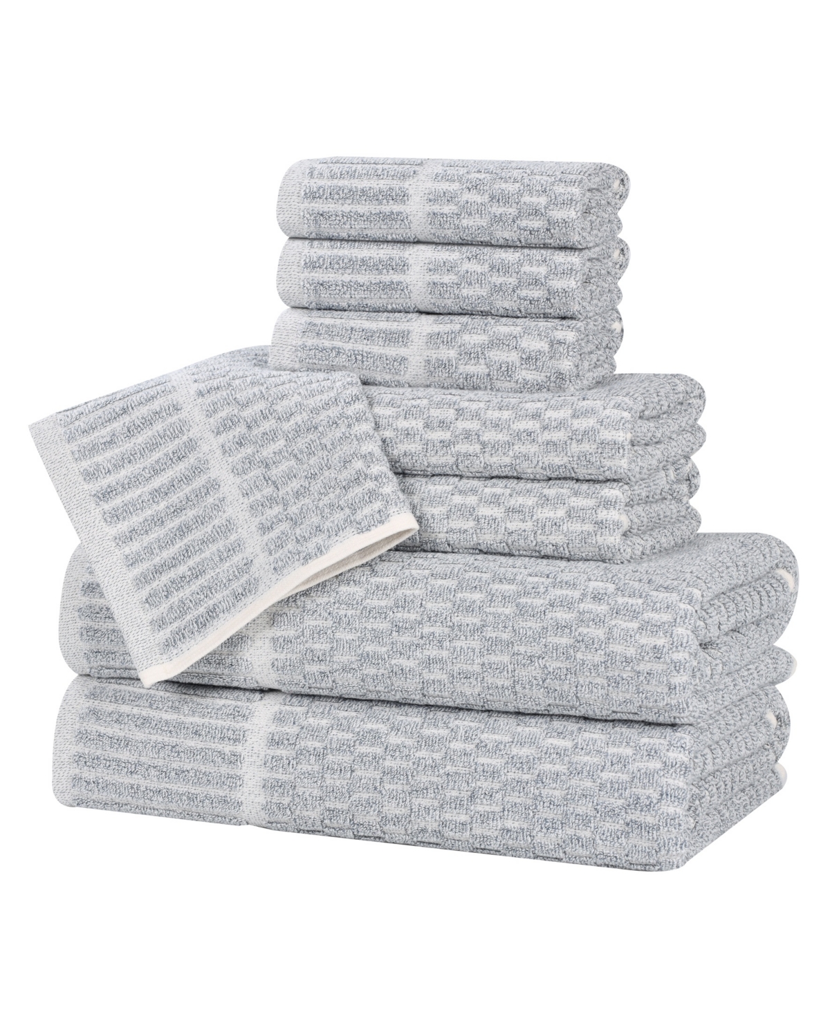 Click here for Superior Juno Cotton Blend 8-Piece Towel Set - Den... prices
