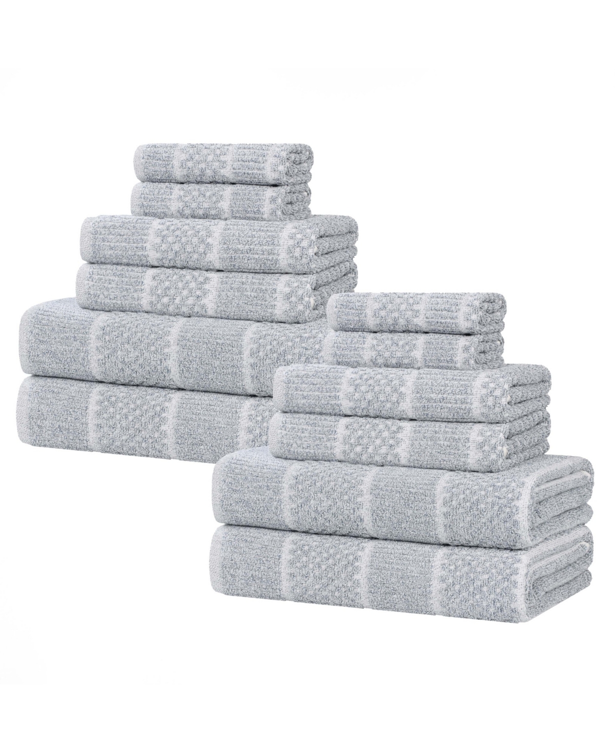 Click here for Superior Naples Cotton 12-Piece Towel Set - Denim... prices