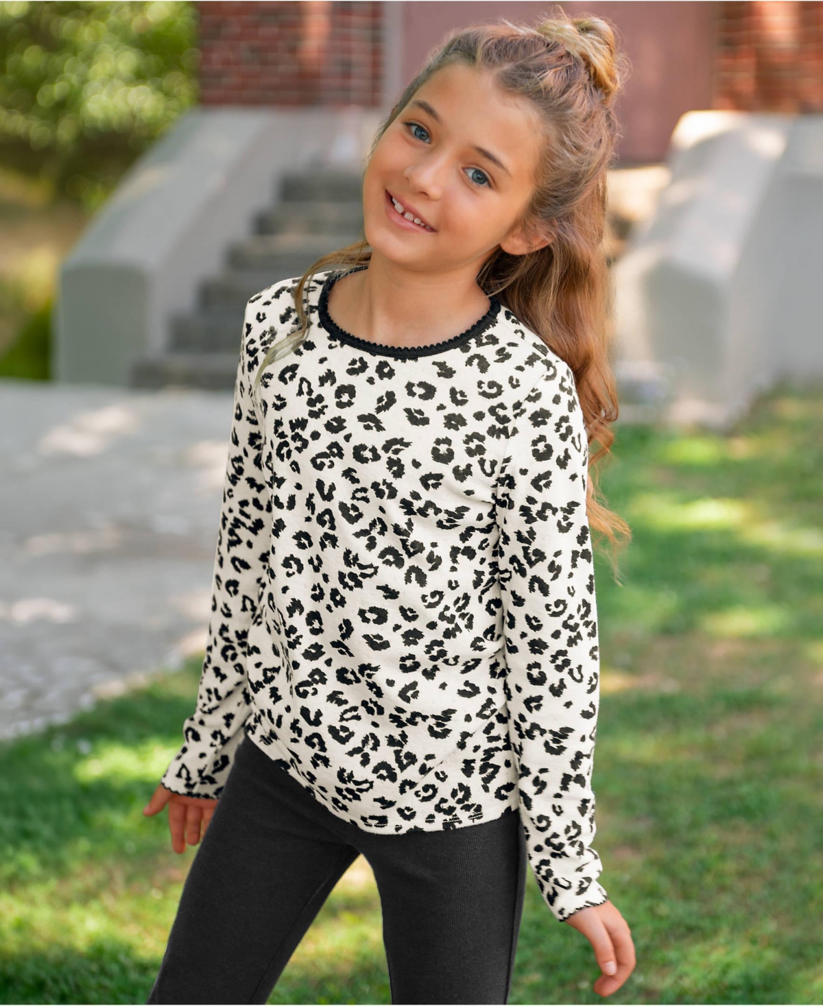 Click here for Lands End Girls Long Sleeve Pointelle Knit Shirt -... prices