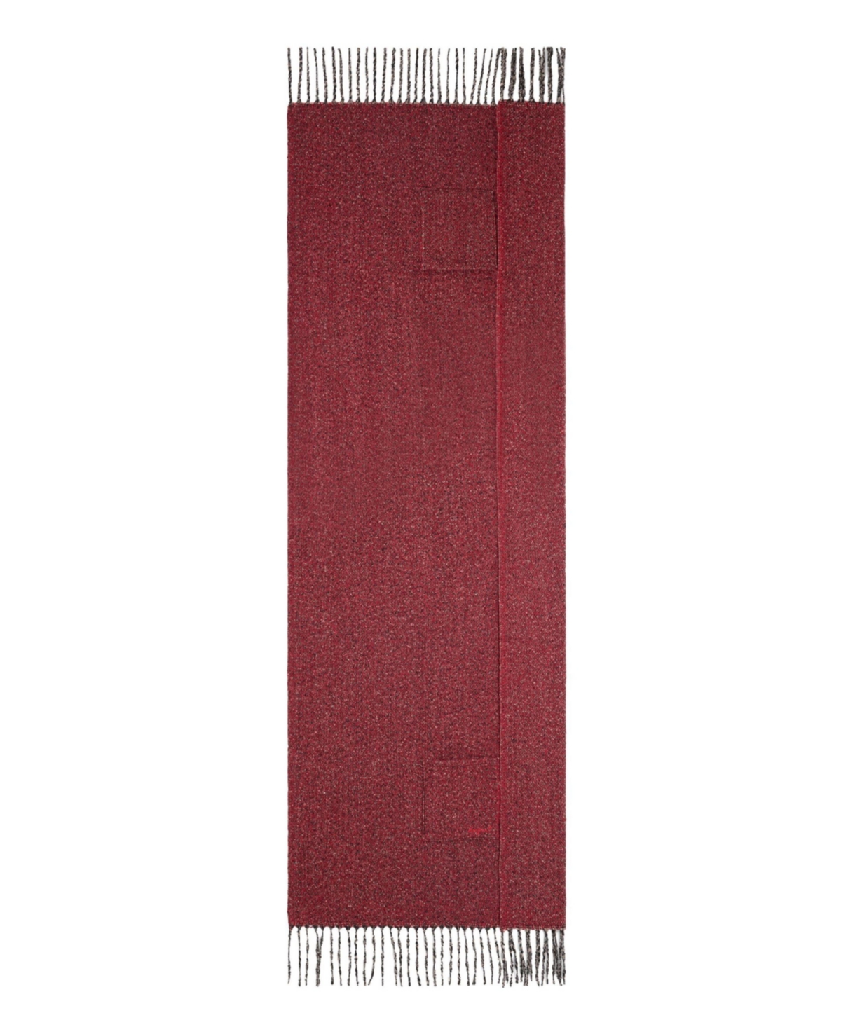 Click here for Desigual Womens Long Scarf Fringe - Burgundy prices