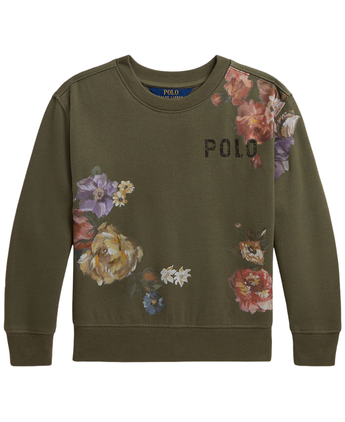 Click here for Polo Ralph Lauren Girls 2T-6X Floral Fleece Sweats... prices